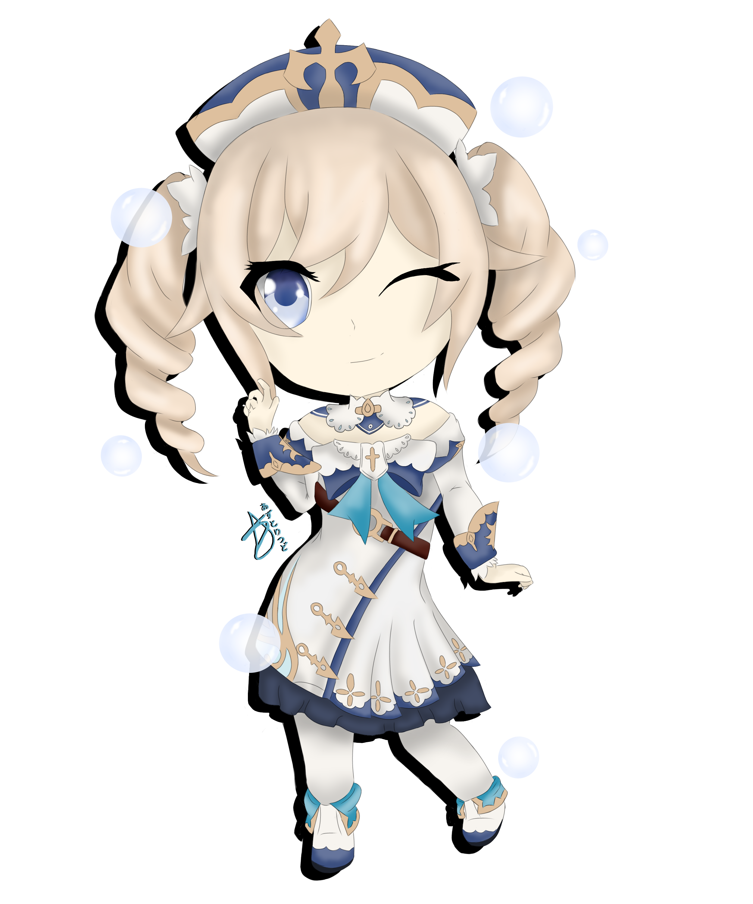 CHIBI BARBARA ^0^ Genshin Impact | HoYoLAB