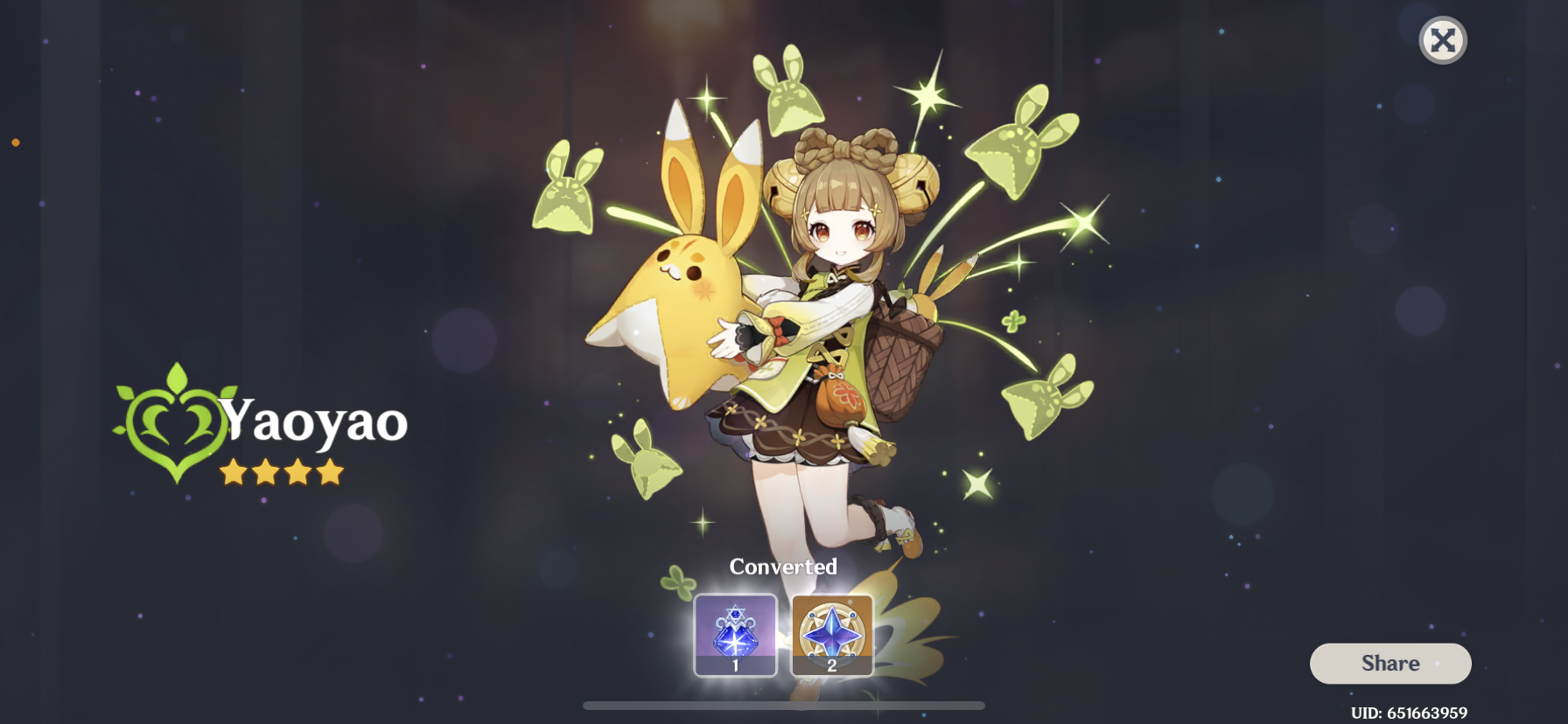 C2 YaoYao no Xiao... Genshin Impact | HoYoLAB