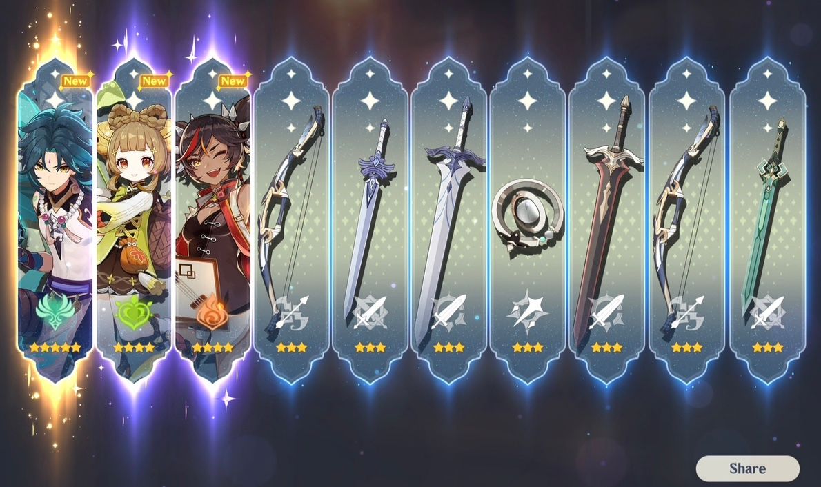 Good pulls Genshin Impact | HoYoLAB