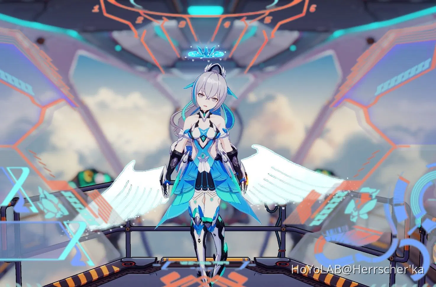 Bronya Mech Vision Creativity Contest - Cyber Angel Honkai Impact 3rd ...