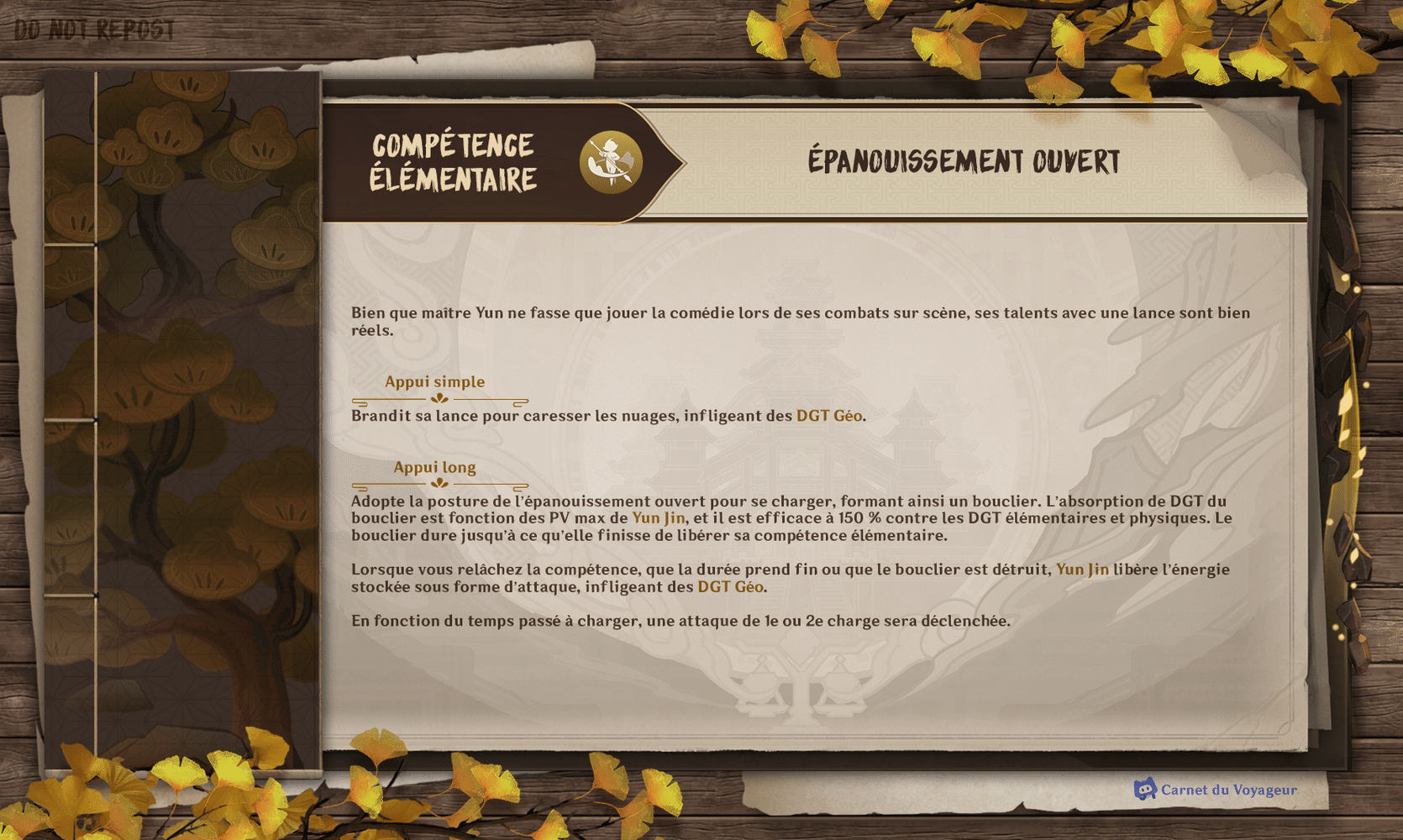 [Version 3.4] Yun Jin | Guide complet : Buffer / Batterie Genshin Impact | HoYoLAB