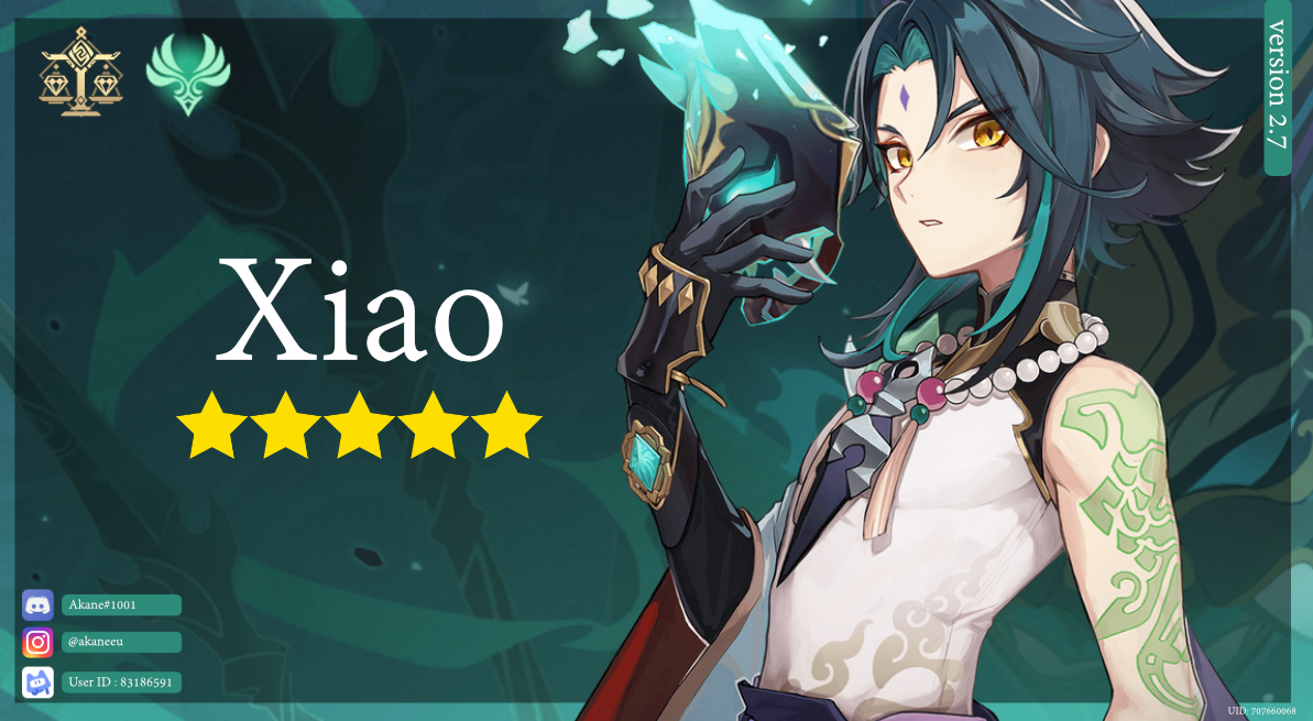 [Version 2.7] Xiao Main DPS Guide Genshin Impact | HoYoLAB