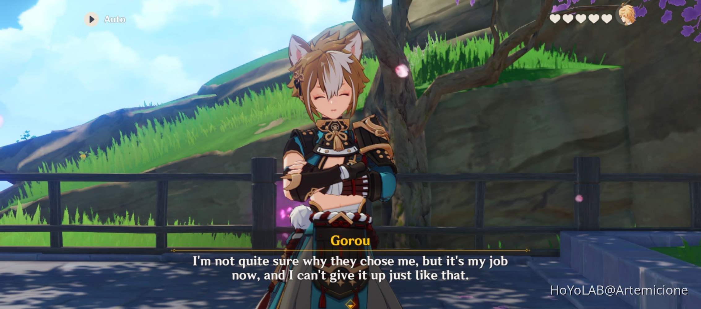 Gorou Hangout: Ms Hina Genshin Impact | HoYoLAB