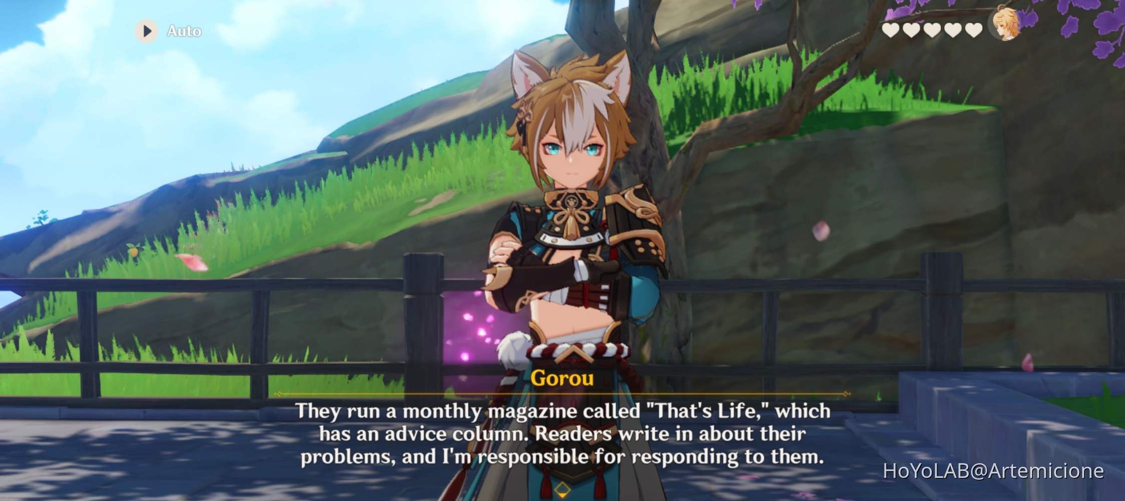 Gorou Hangout: Ms Hina Genshin Impact | HoYoLAB