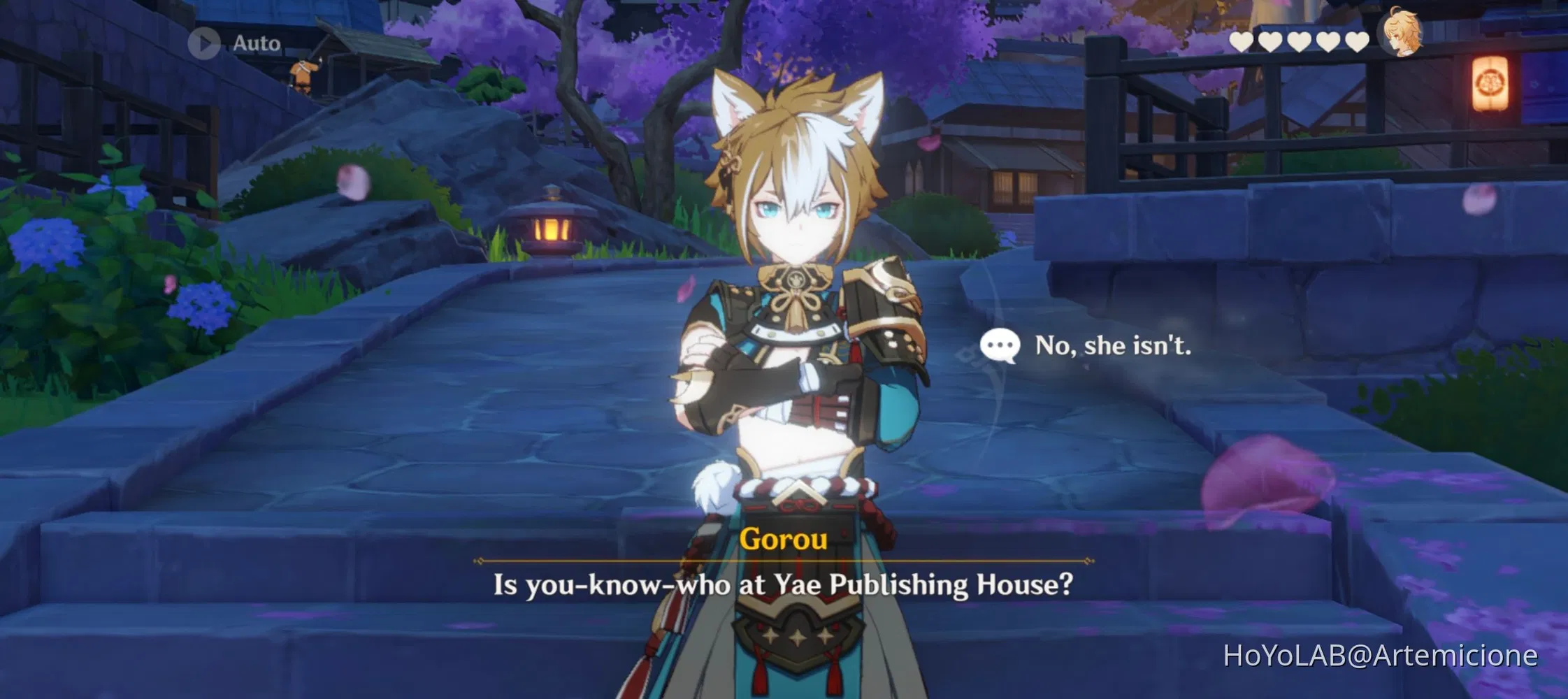 Gorou Hangout: Ms Hina Genshin Impact | HoYoLAB