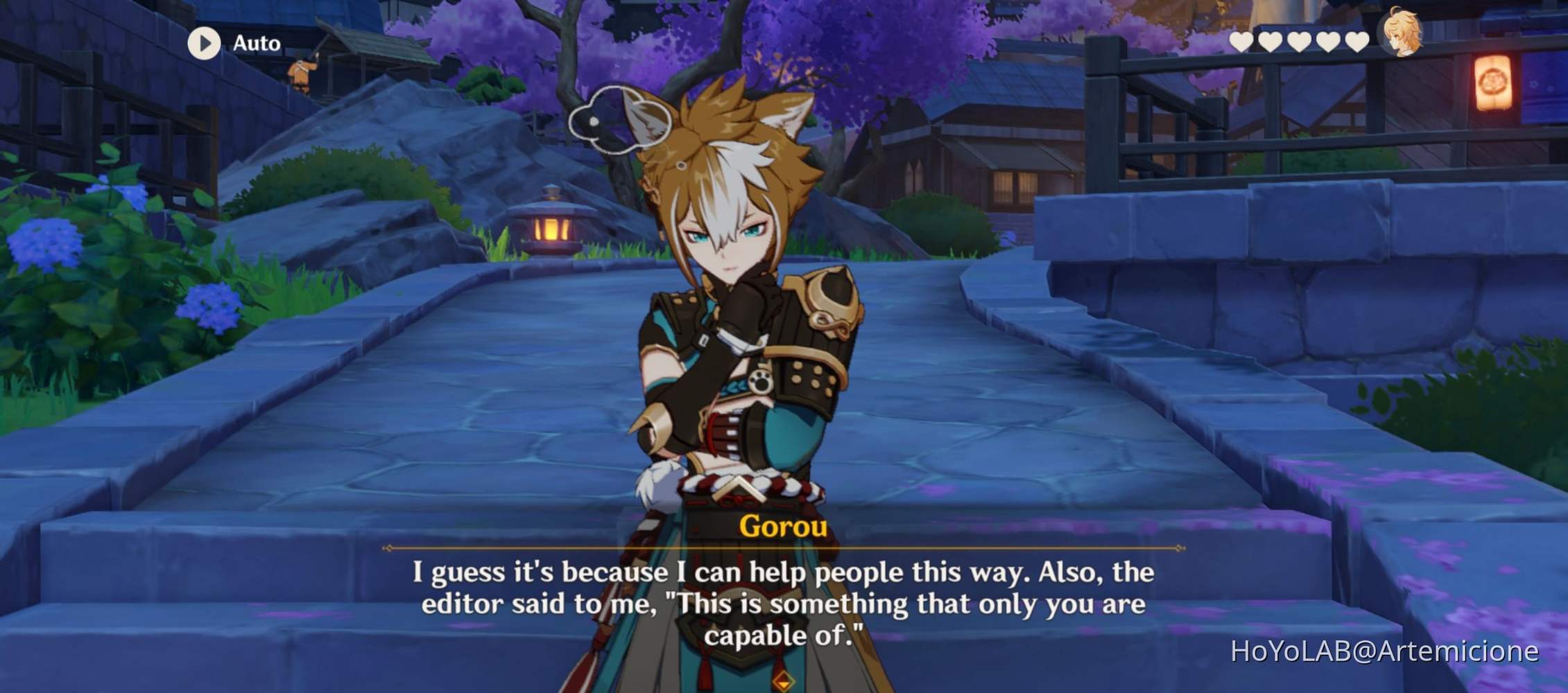 Gorou Hangout: Ms Hina Genshin Impact | HoYoLAB