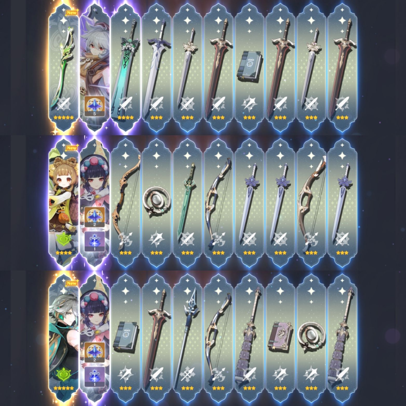 all for 40 intertwined fates only Genshin Impact | HoYoLAB