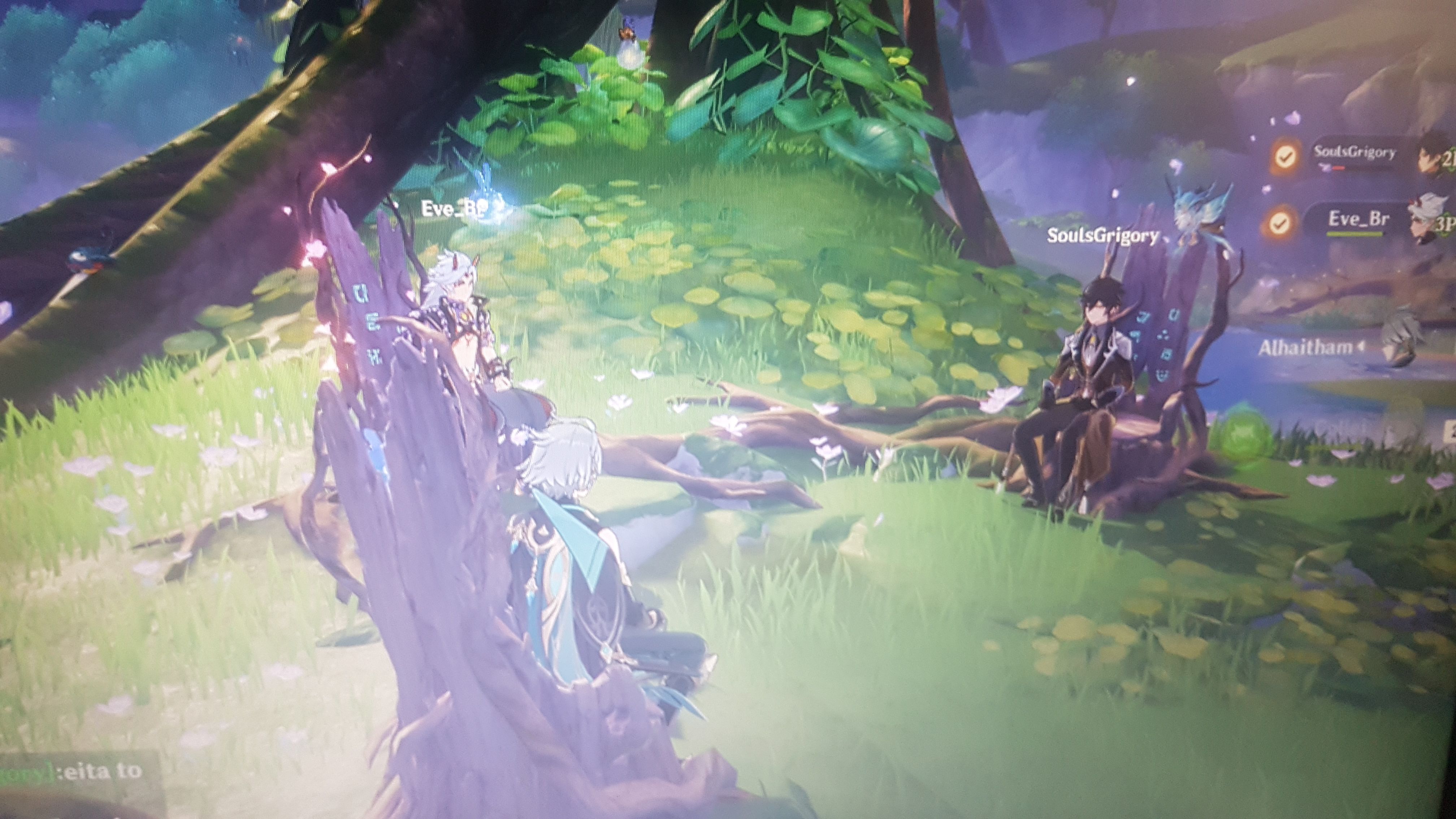 buguei no chão entrei em uma floresta..."Um compromisso muito longo ...