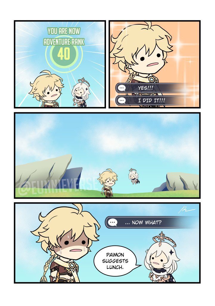 Paimon always hungry 😐 Genshin Impact | HoYoLAB