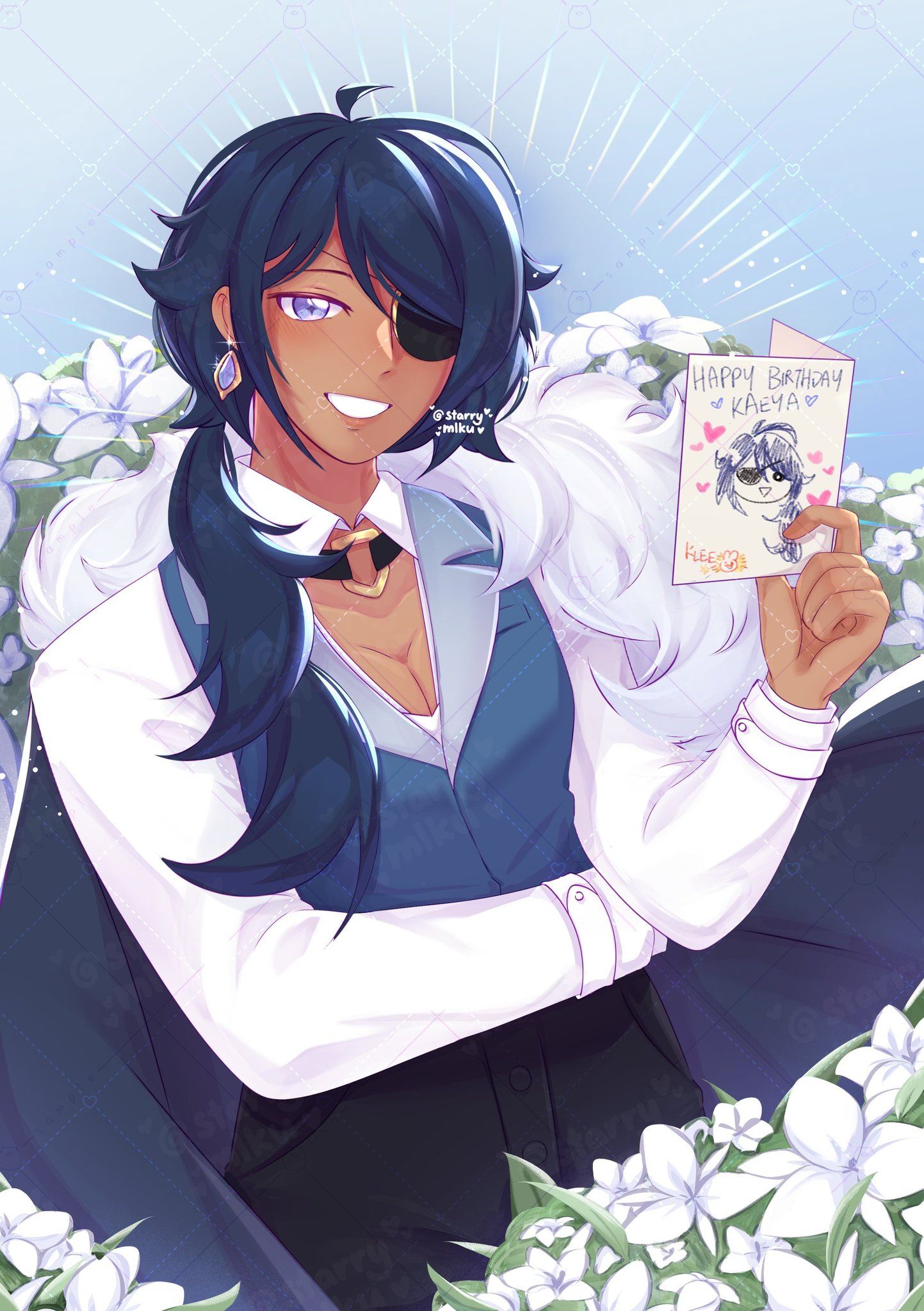 kaeya birthday art!! (late woops) Genshin Impact | HoYoLAB
