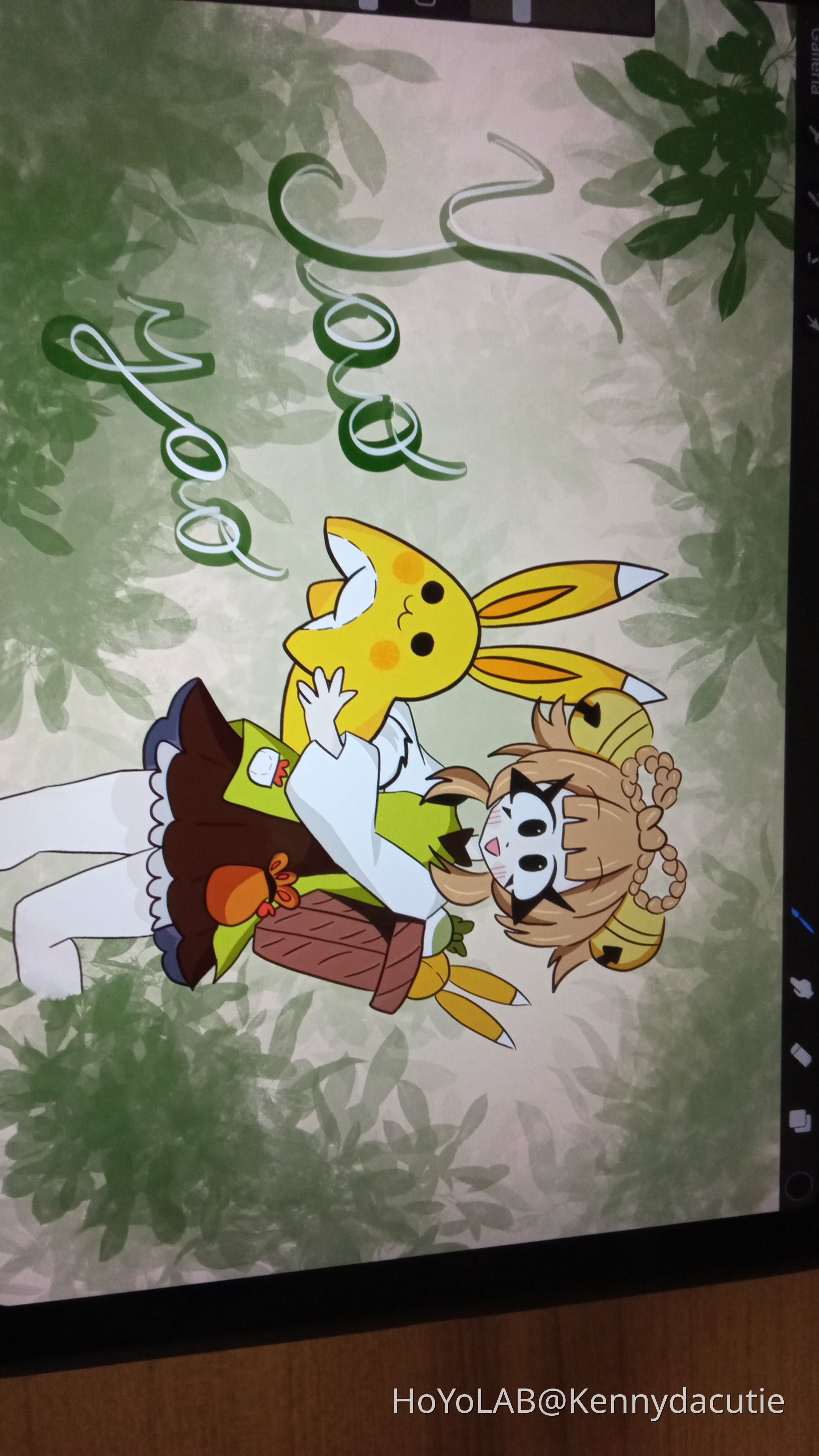 yao yao fanart Genshin Impact | HoYoLAB