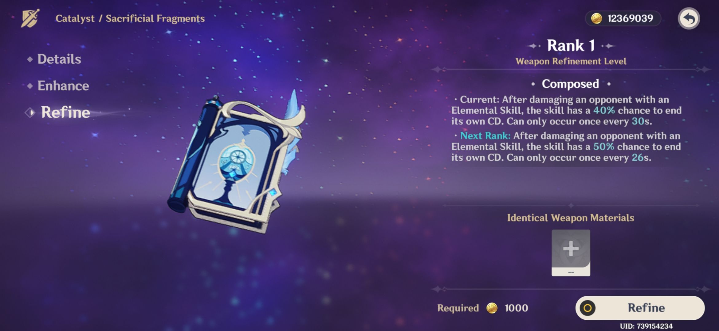 Refine Genshin Impact | HoYoLAB