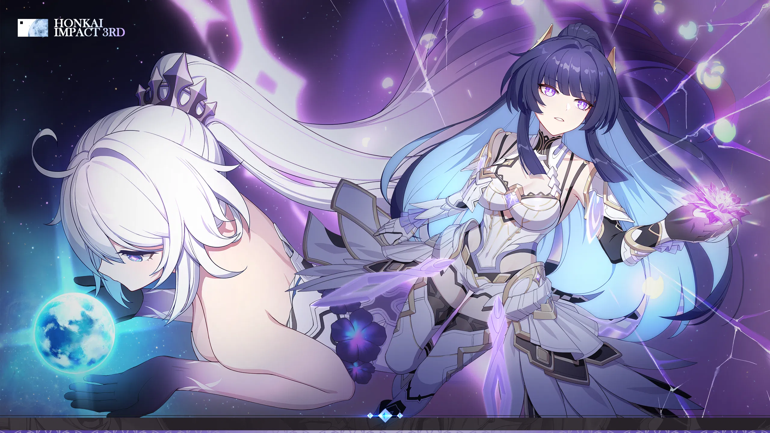 Официальные обои в честь выхода новой валькирии » Киана [Herrscher of Finality] и Мэй [Herrscher ...