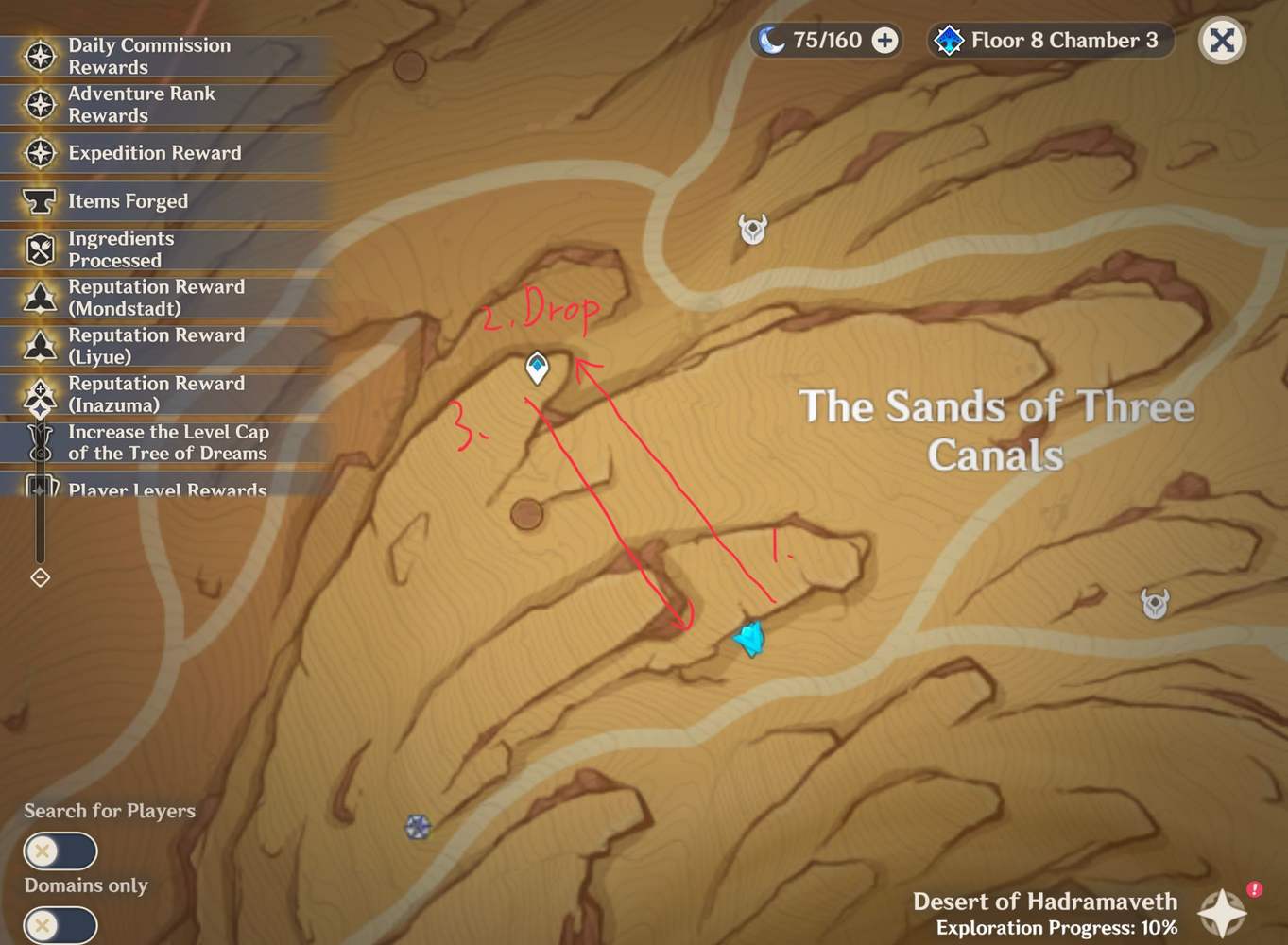 Guide to explore map advanced(10)—How to get to the Timeless Oasis and ...