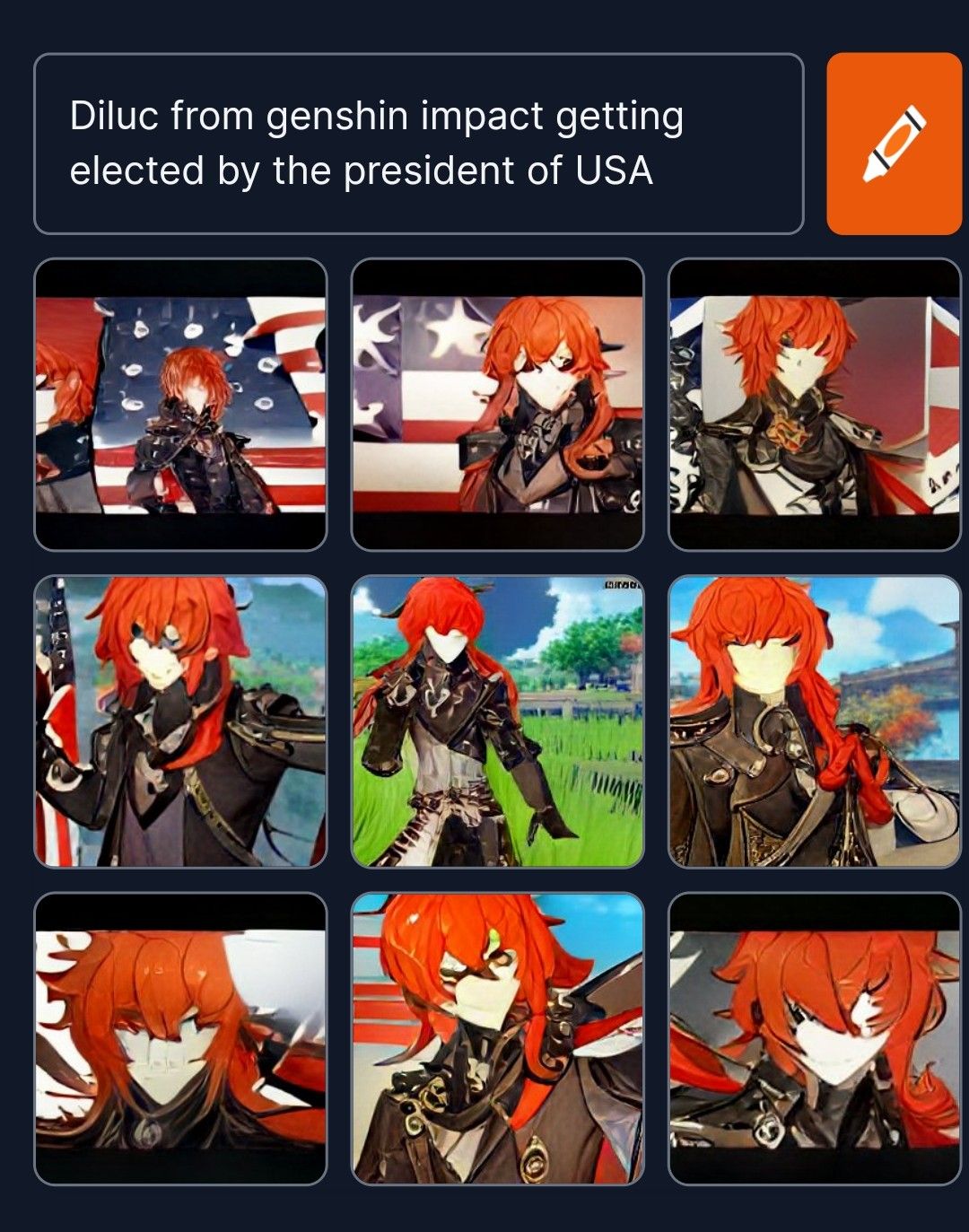 Diluc emotional life Genshin Impact | HoYoLAB