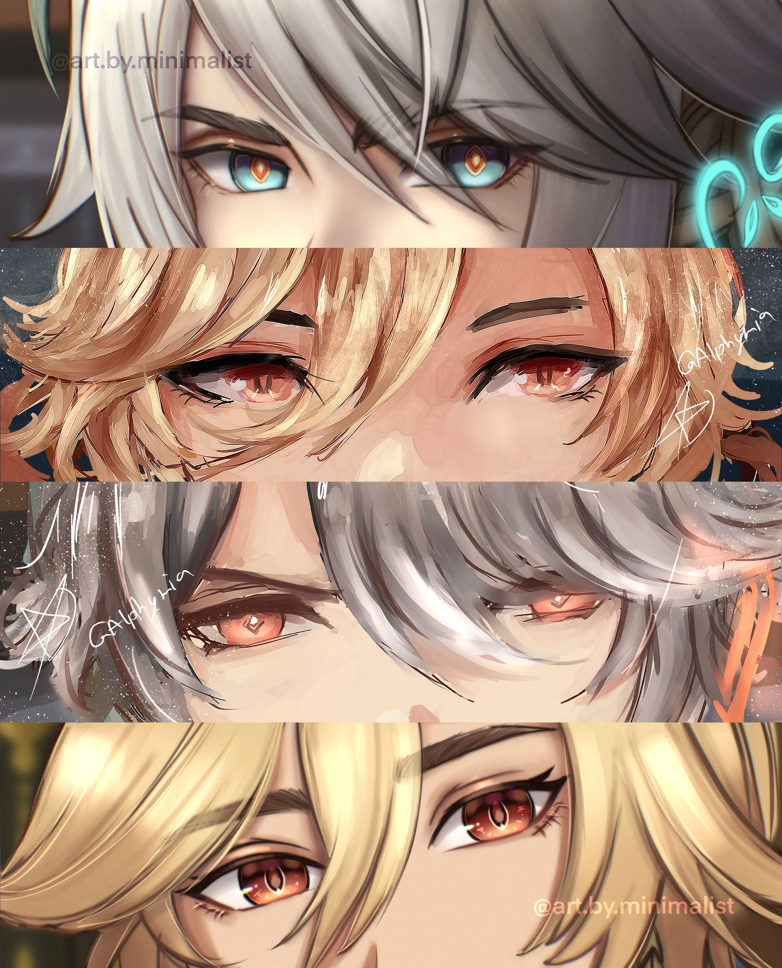 Kaveh + Alhaitham [Eyeshot Collab 👁] Genshin Impact | HoYoLAB