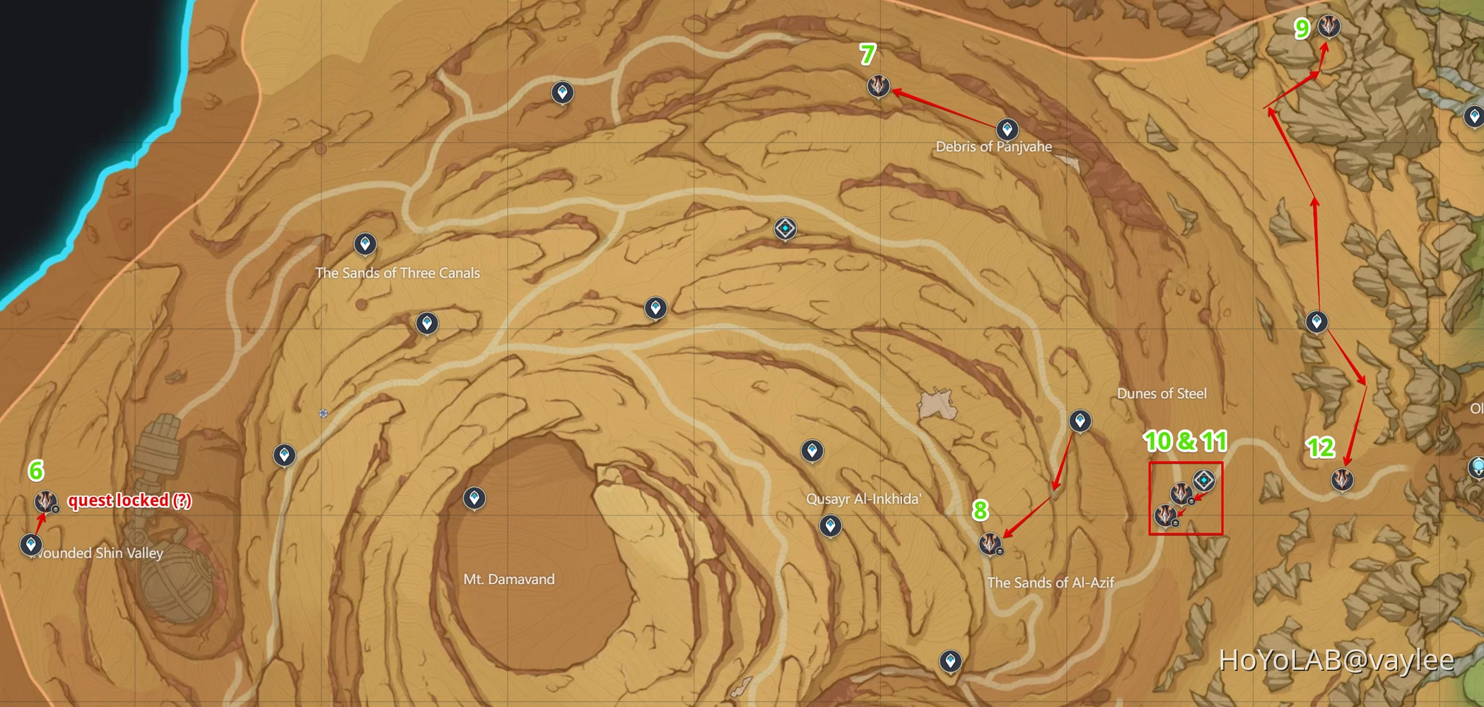 Consecrated Beast Farming Route Genshin Impact | HoYoLAB