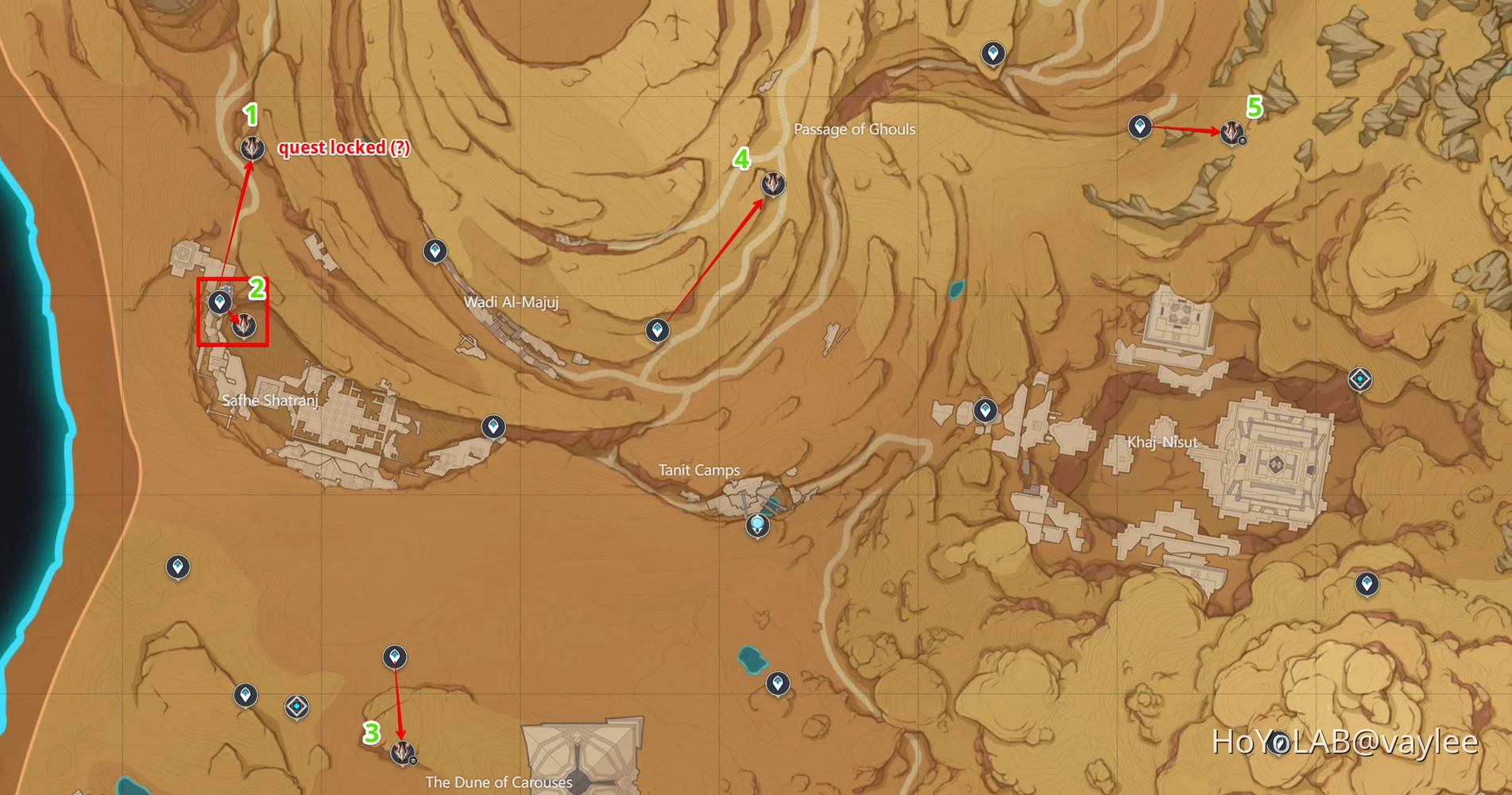 Consecrated Beast Farming Route Genshin Impact | HoYoLAB