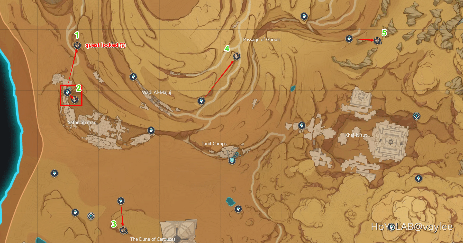 Consecrated Beast Farming Route Genshin Impact | HoYoLAB