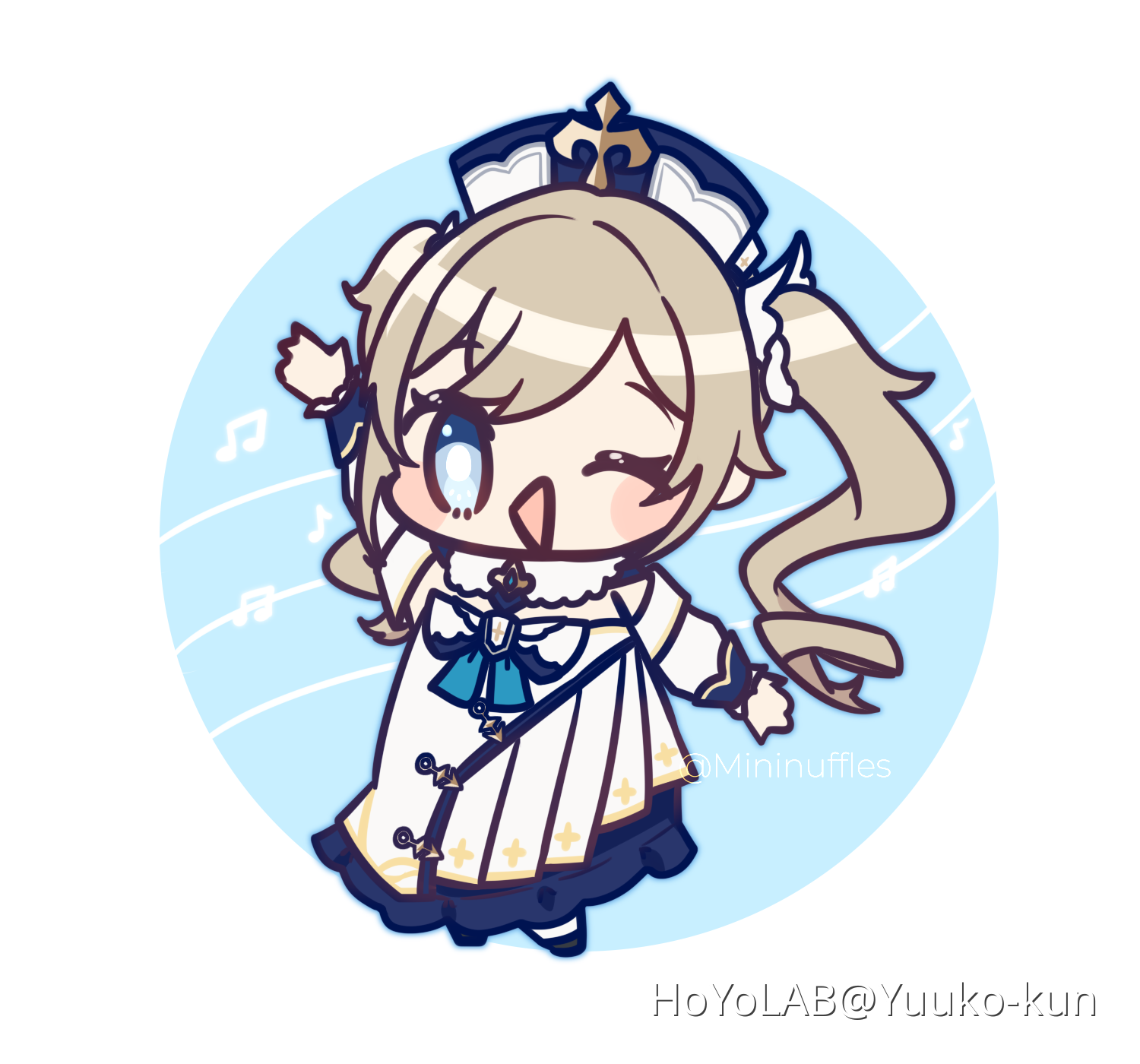 Chibi Barbara Genshin Impact | HoYoLAB