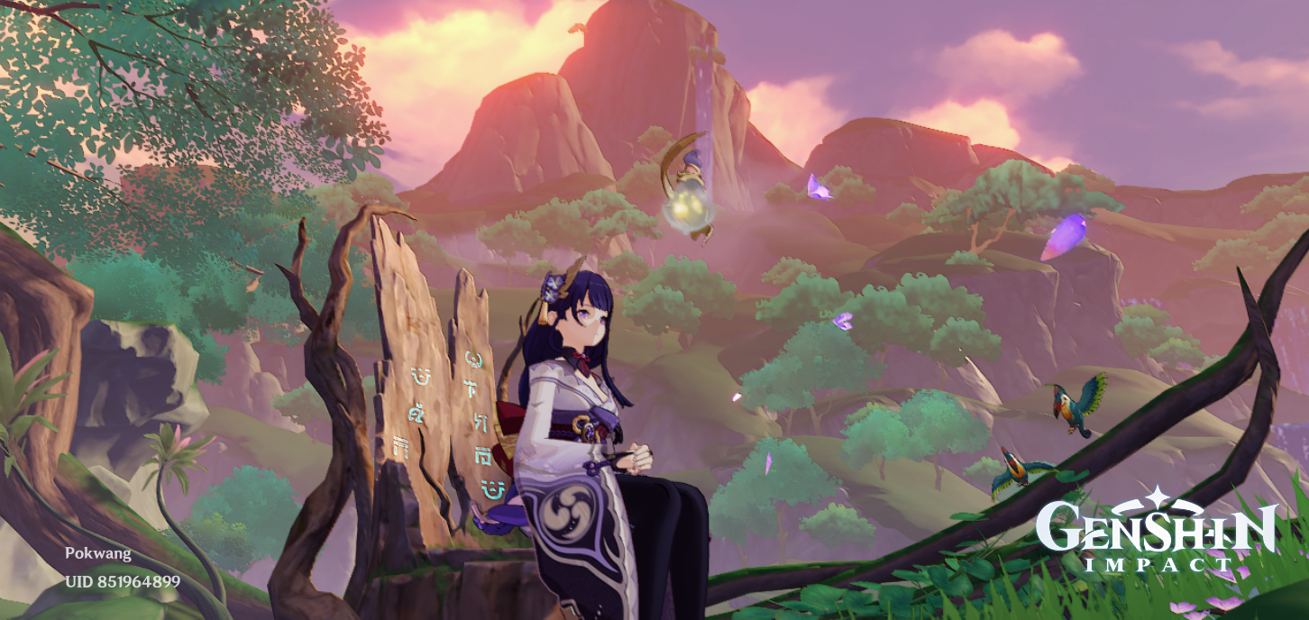 Raiden in Eternal Oasis Genshin Impact | HoYoLAB