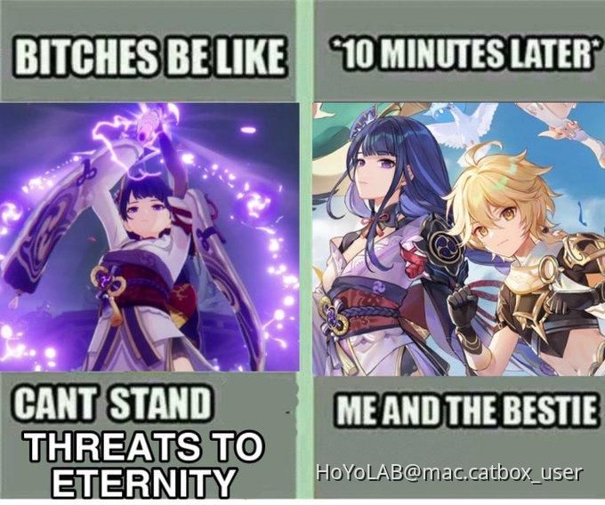 Raiden / ei meme💀💀 Genshin Impact | HoYoLAB