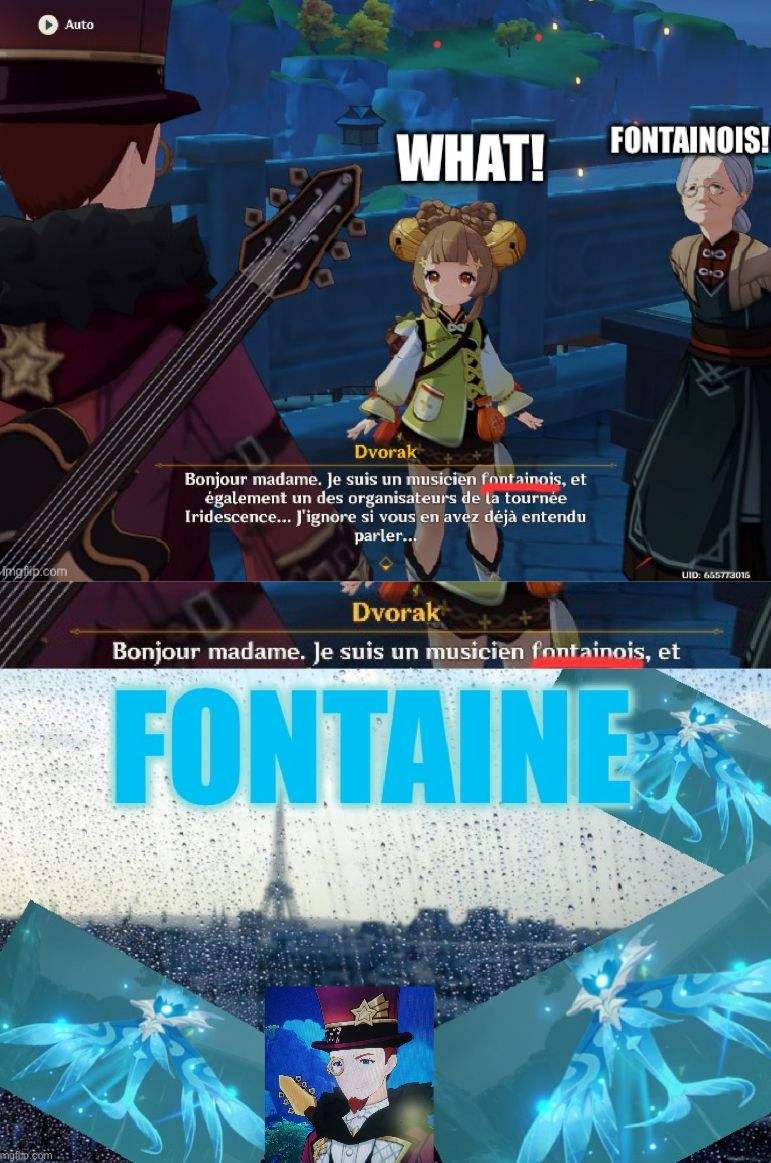The first living perso from Fontaine (meme) Genshin Impact | HoYoLAB