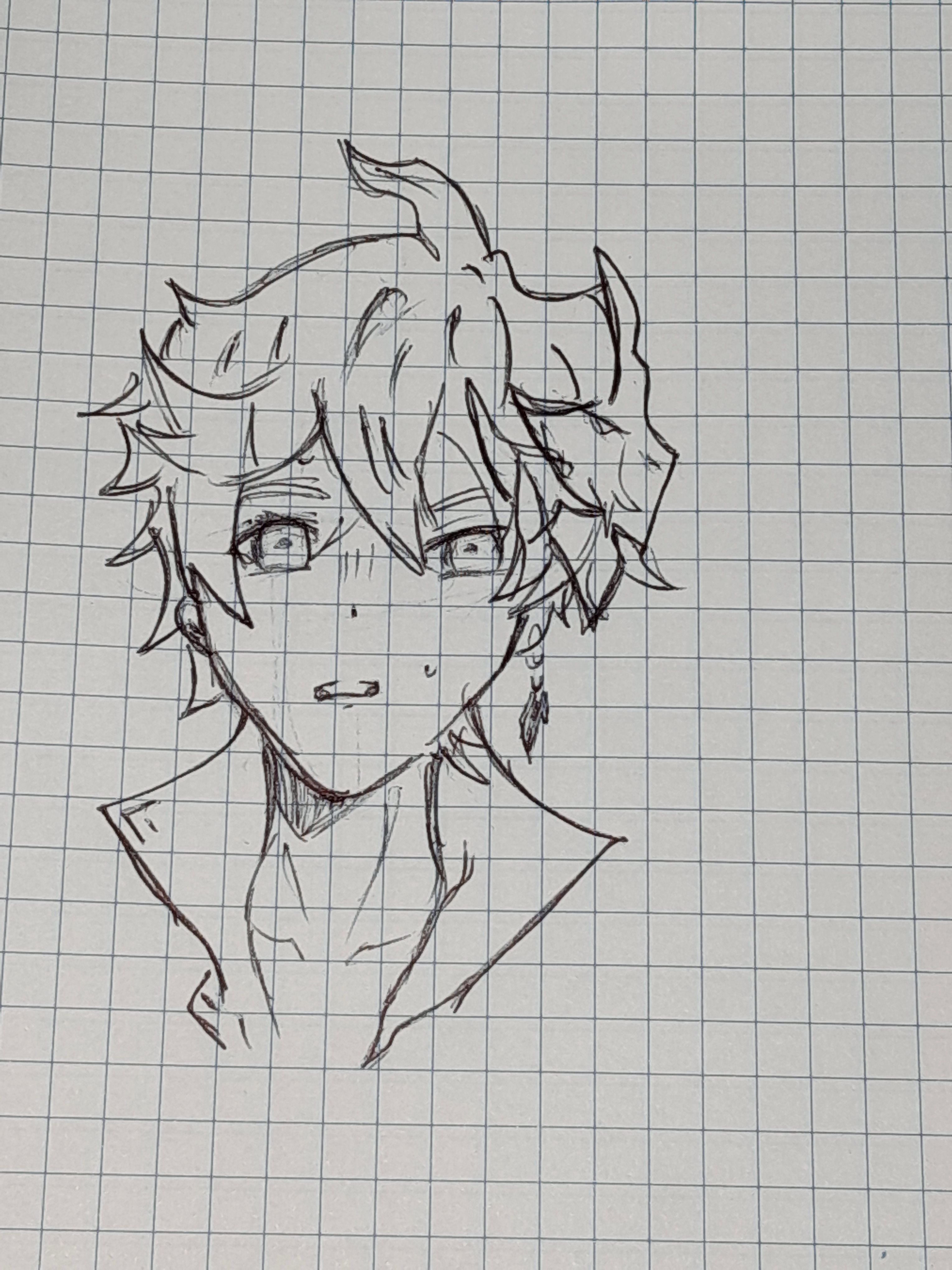 a fast child sketch i did while studying Genshin Impact | HoYoLAB