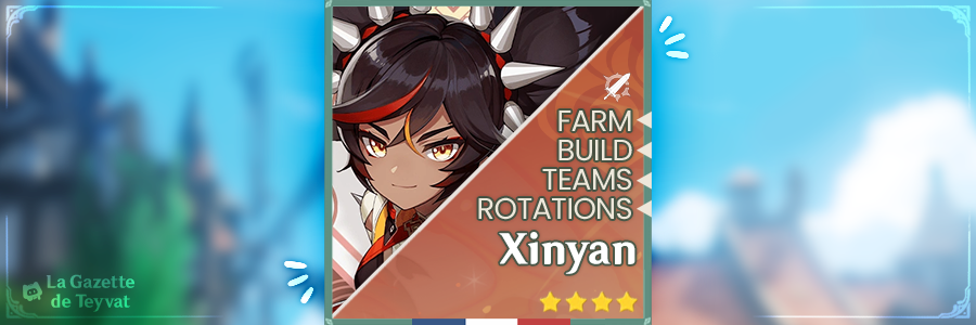 [GUIDE 3.4] Xinyan | Farm, build, teams, rotations Genshin Impact | HoYoLAB