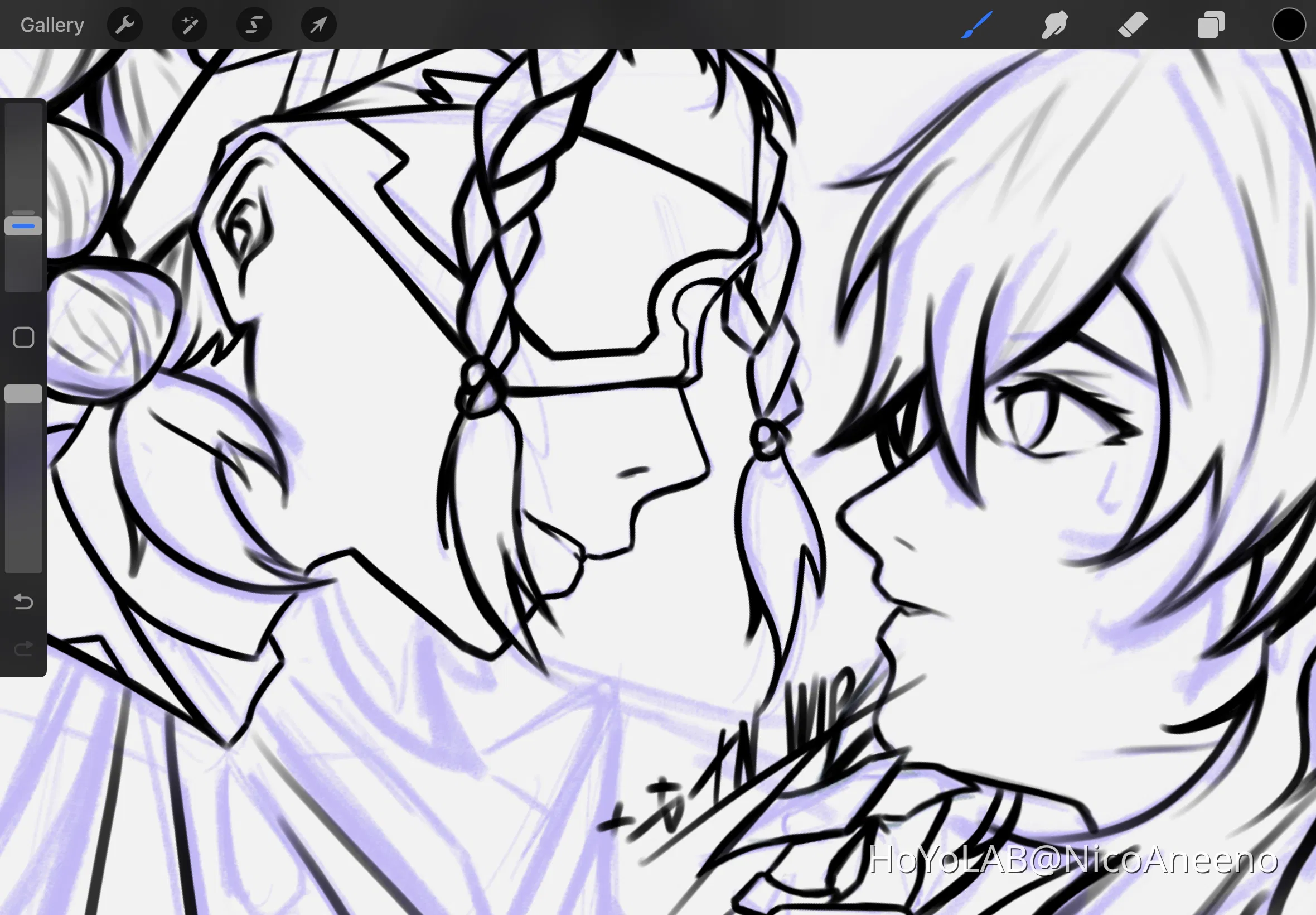 Jeht x Lumine WIP Genshin Impact | HoYoLAB