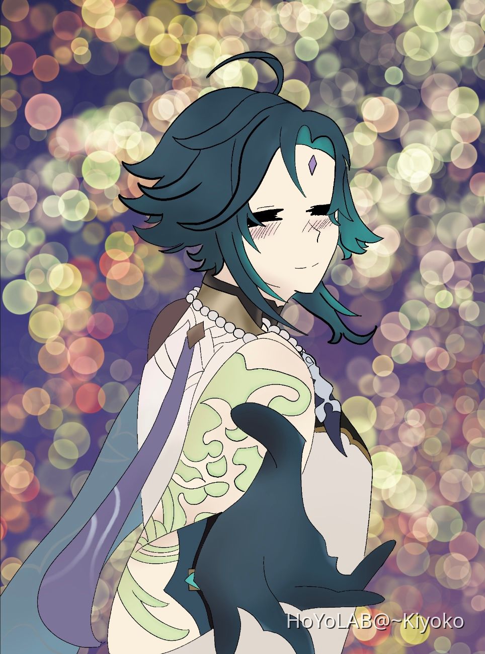 Xiao Art for Contest Genshin Impact | HoYoLAB