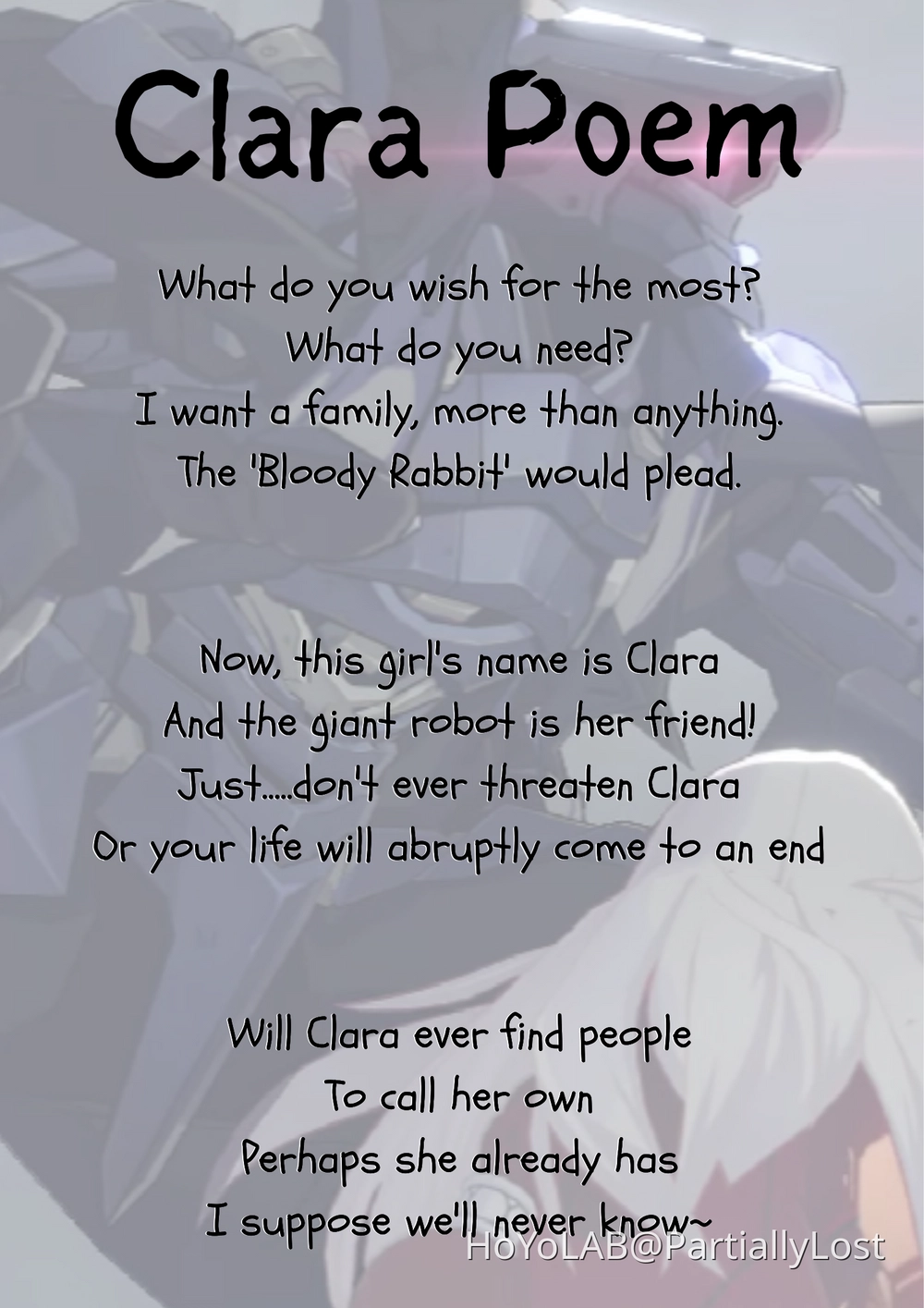 Clara Poem Honkai: Star Rail | HoYoLAB