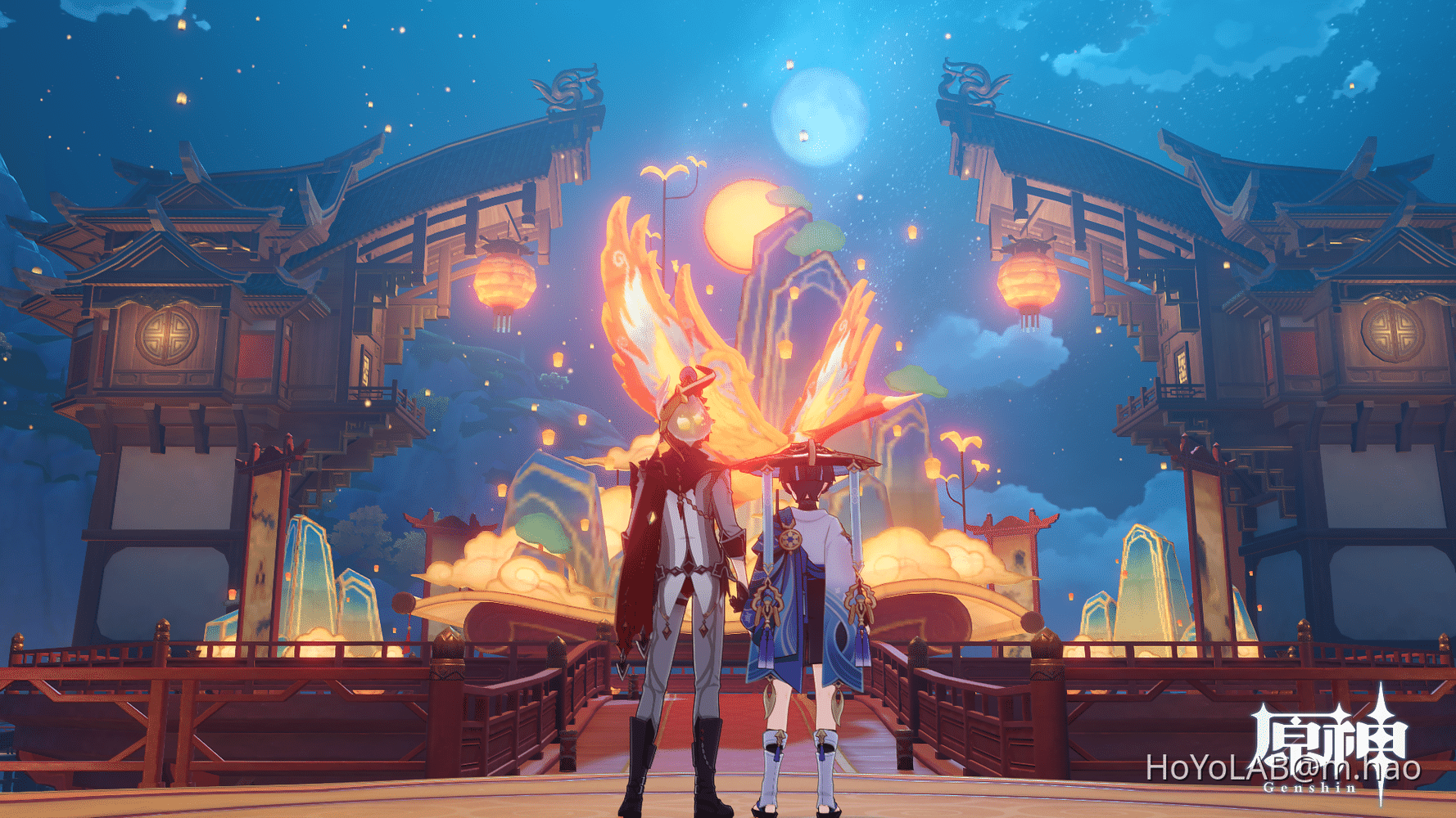 ChiScara celebrating Lantern Rite 😌 Genshin Impact | HoYoLAB