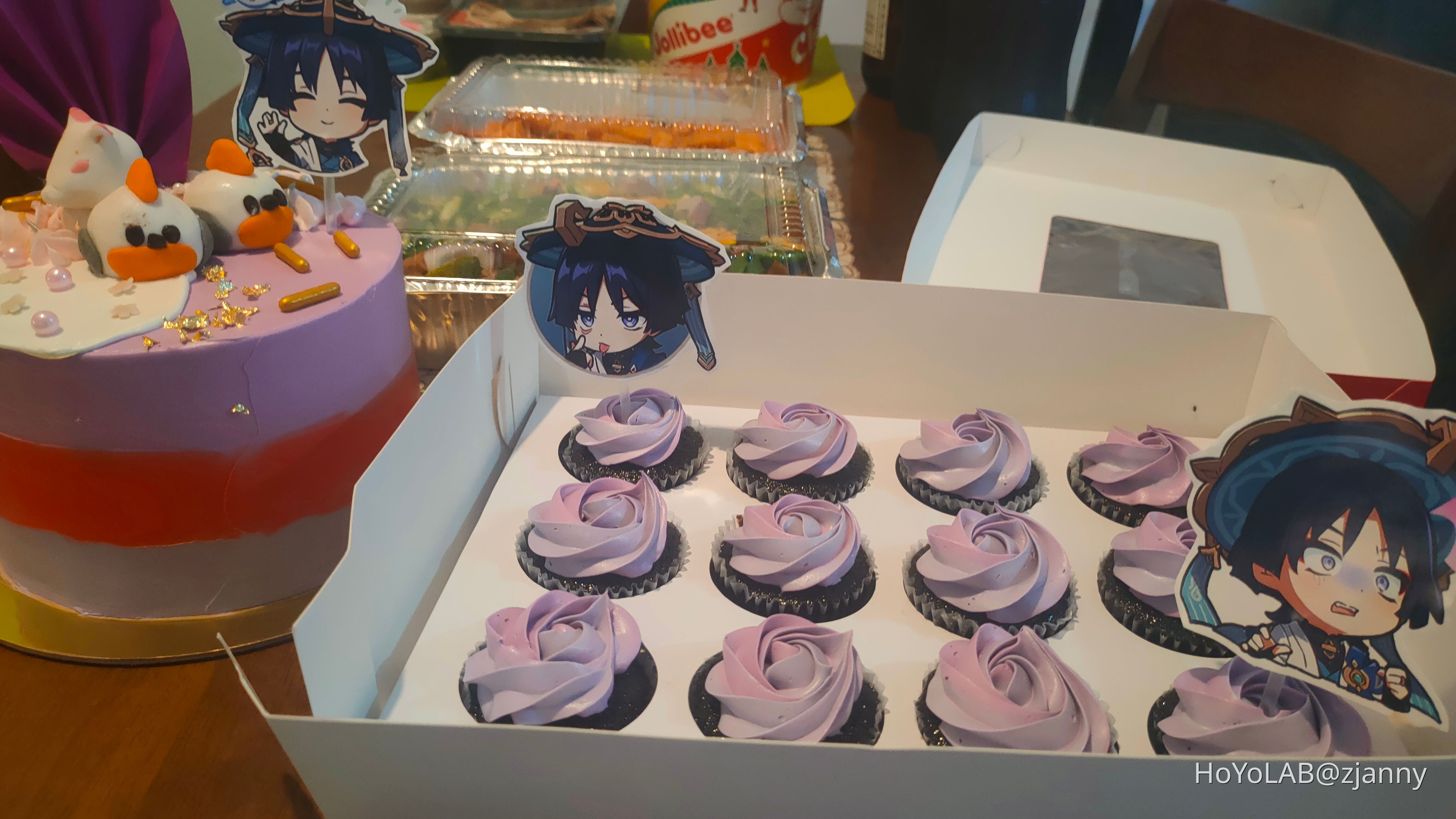 My birthday cake ️ Genshin Impact | HoYoLAB
