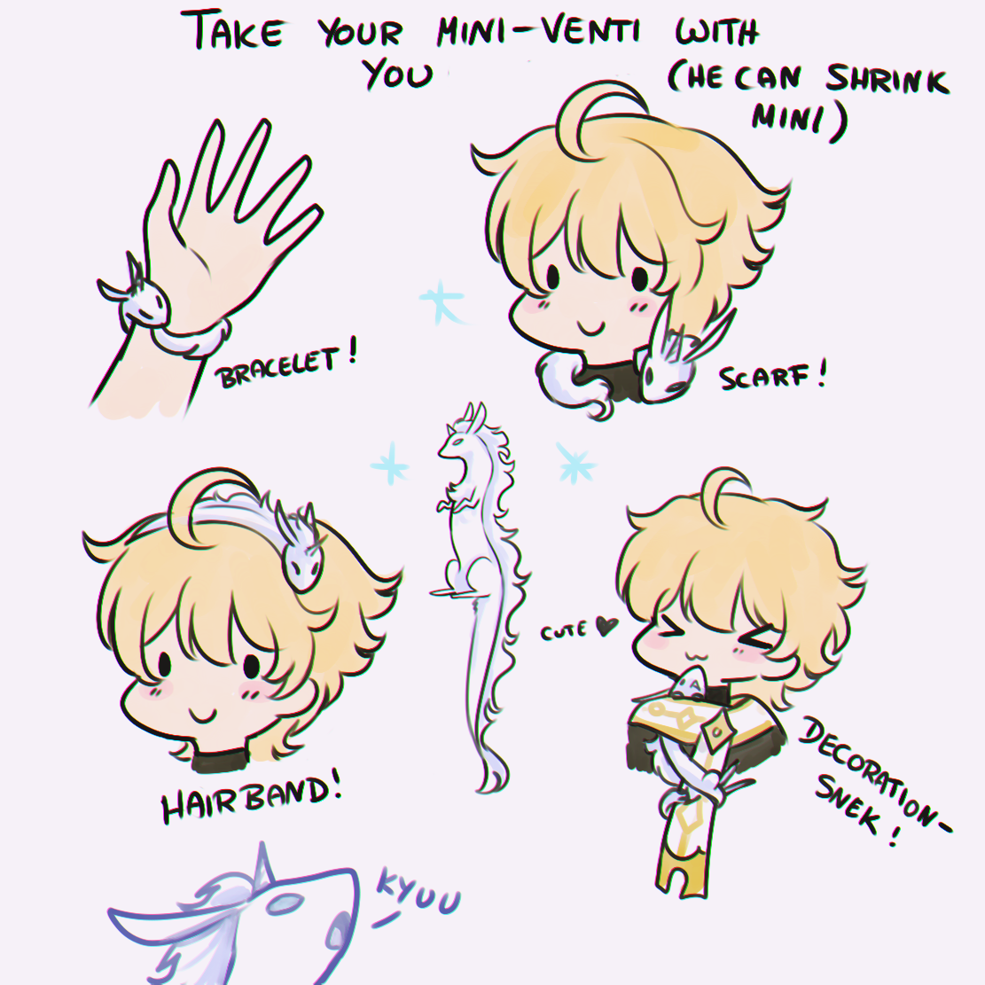 Mini Venti-beast is fashionable! Genshin Impact | HoYoLAB