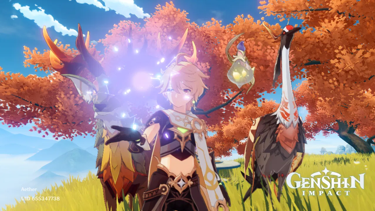 Aether and the illuminated beasts Genshin Impact | HoYoLAB