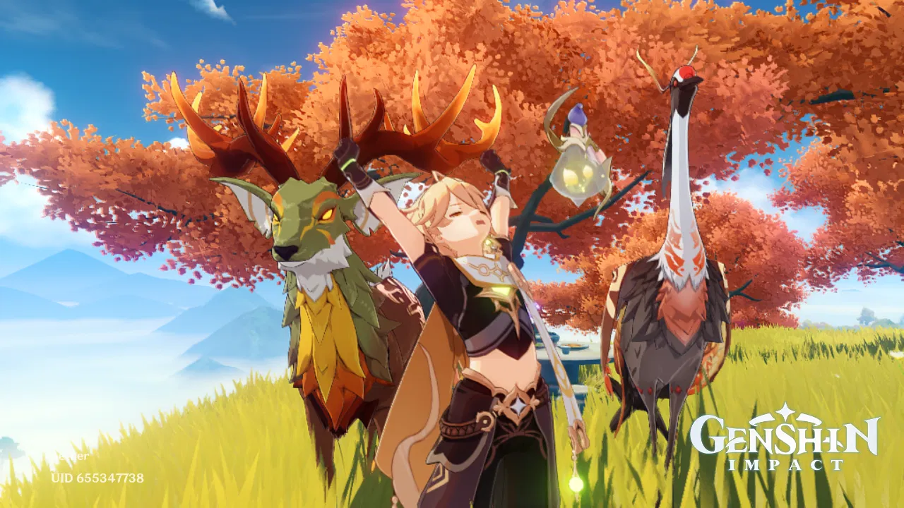 Aether and the illuminated beasts Genshin Impact | HoYoLAB