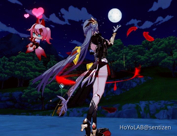 Nothing just senti and the moon Honkai Impact 3rd | HoYoLAB