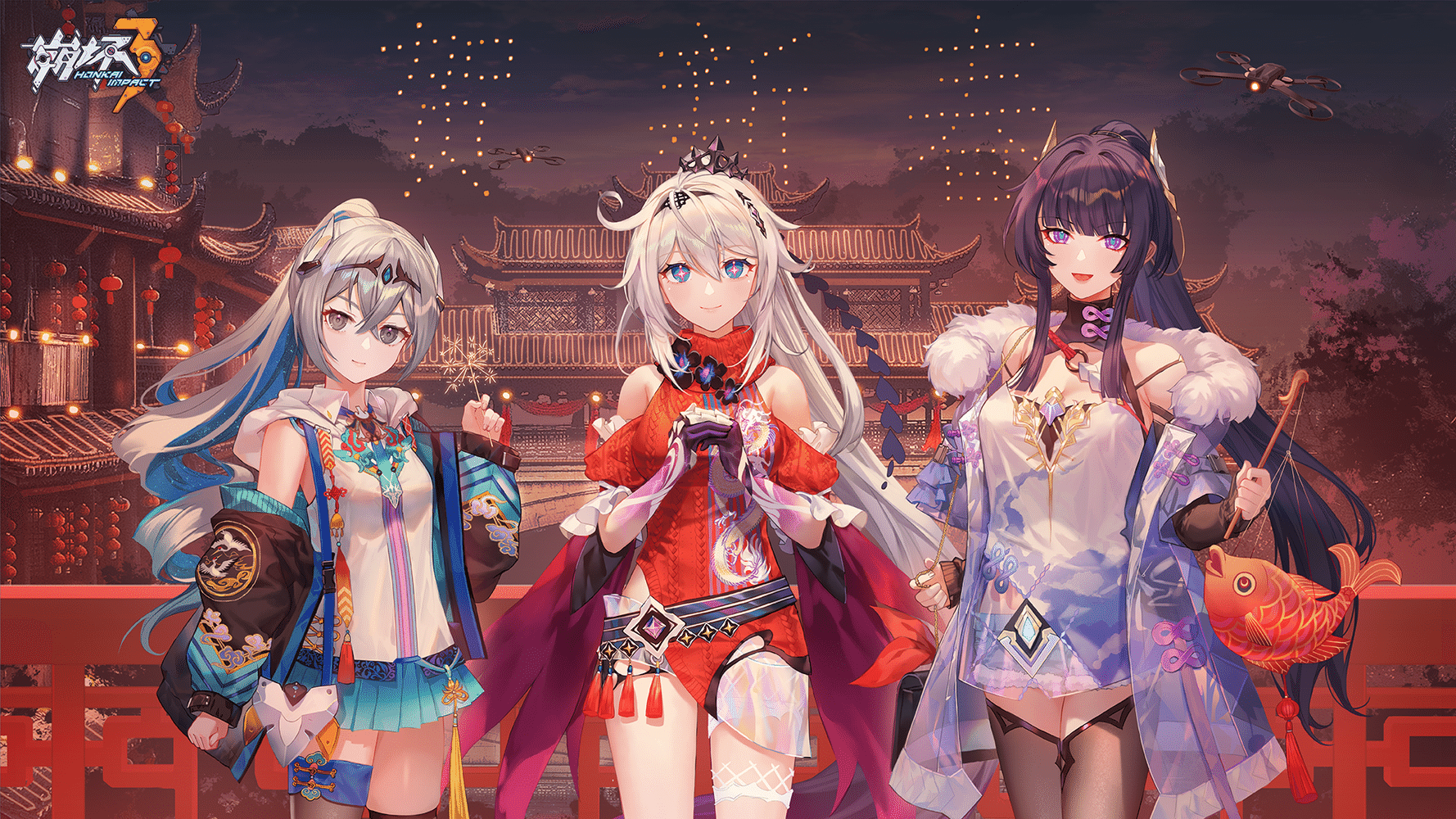 [Wallpaper] Lunar New Year 🏮 Honkai Impact 3rd | HoYoLAB