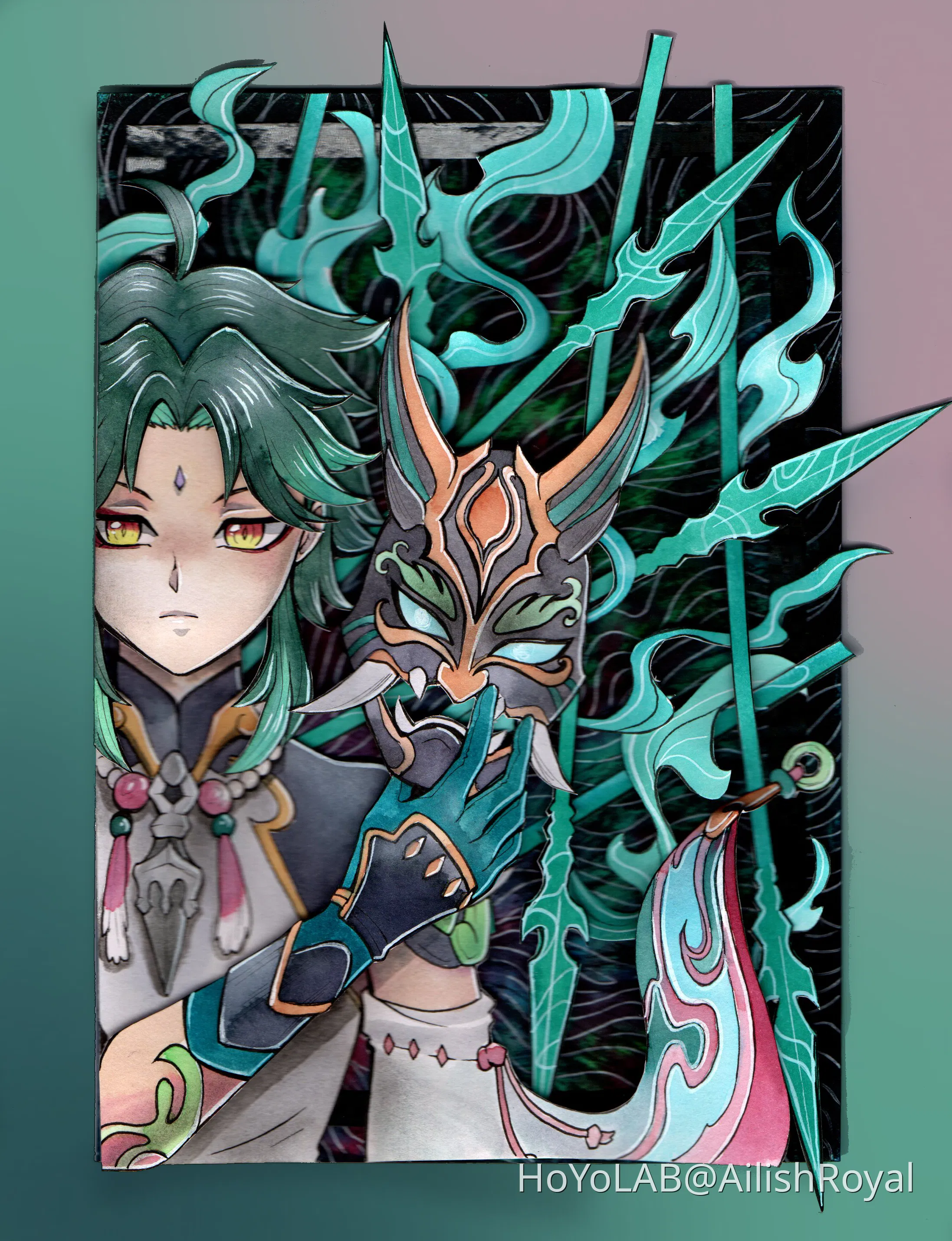 Xiao - Vigilant Yaksha Fanart Genshin Impact | HoYoLAB