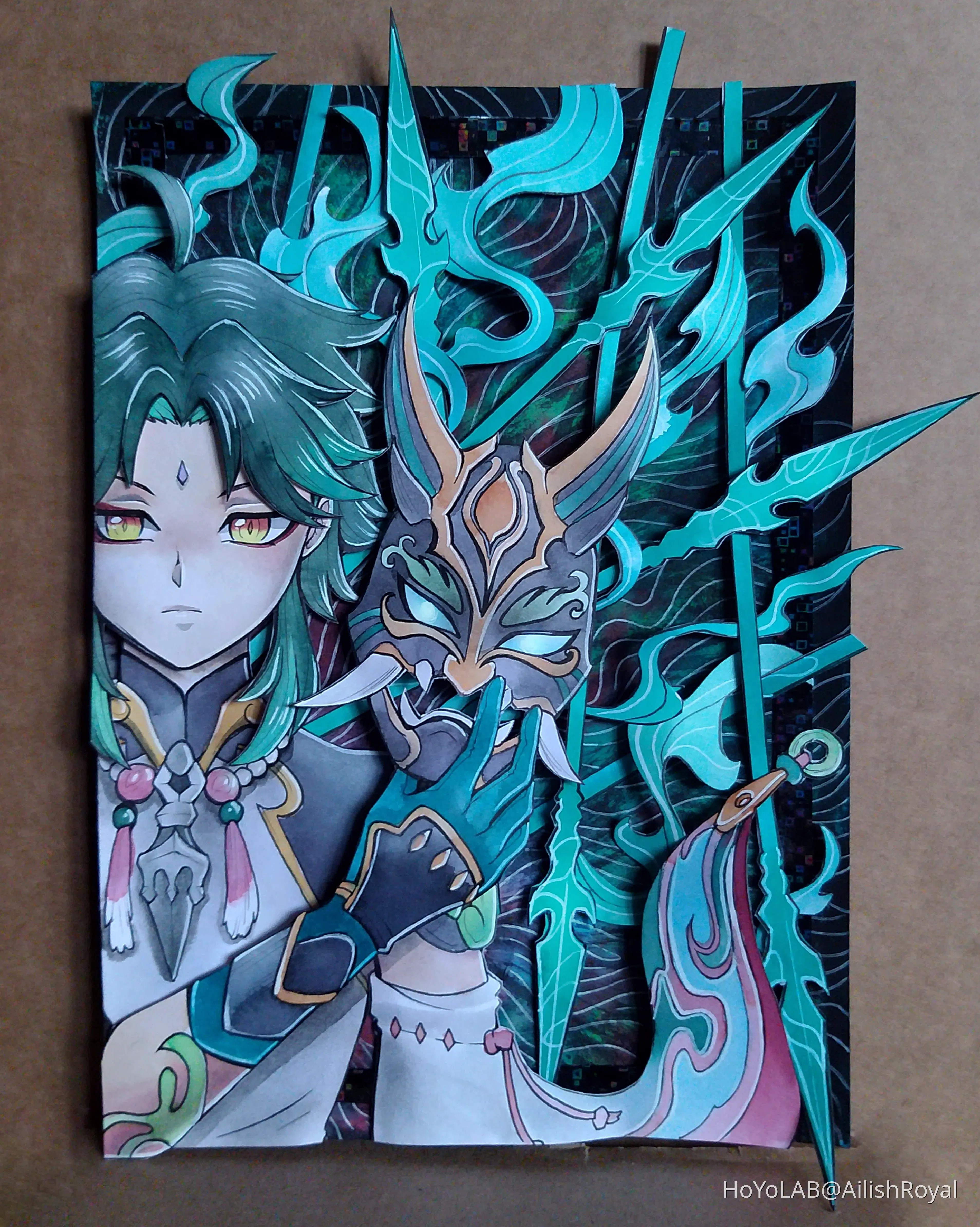 Xiao - Vigilant Yaksha Fanart Genshin Impact | HoYoLAB