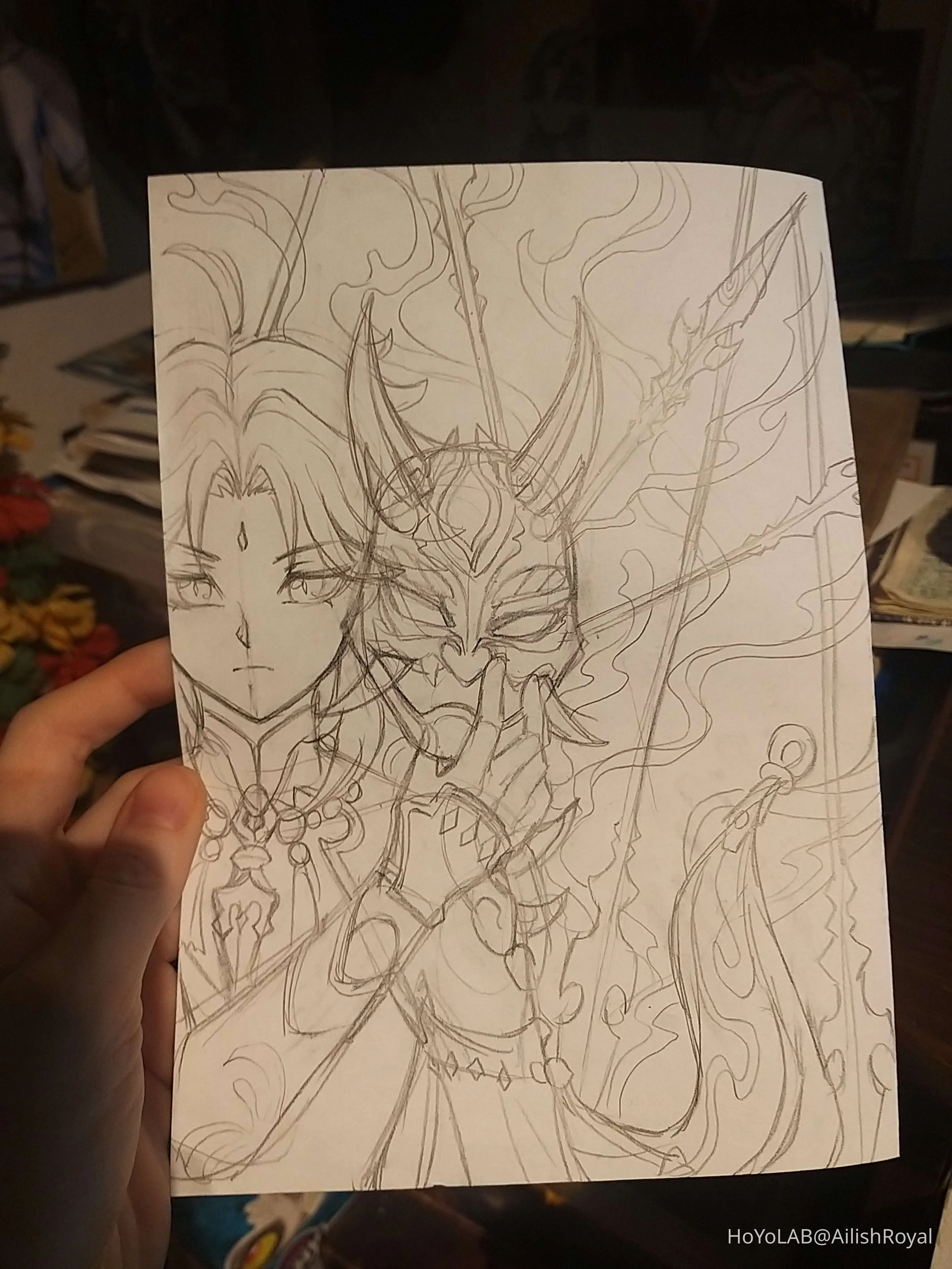 Xiao - Vigilant Yaksha Fanart Genshin Impact | HoYoLAB