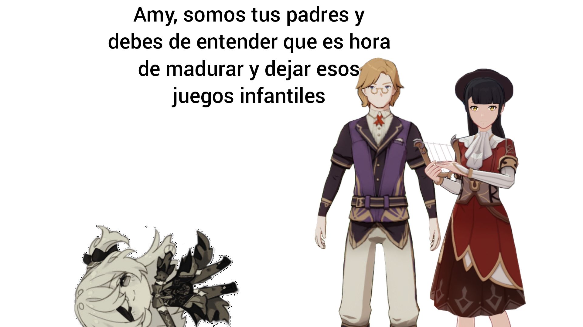 Fischl y su familia ser como Genshin Impact | HoYoLAB