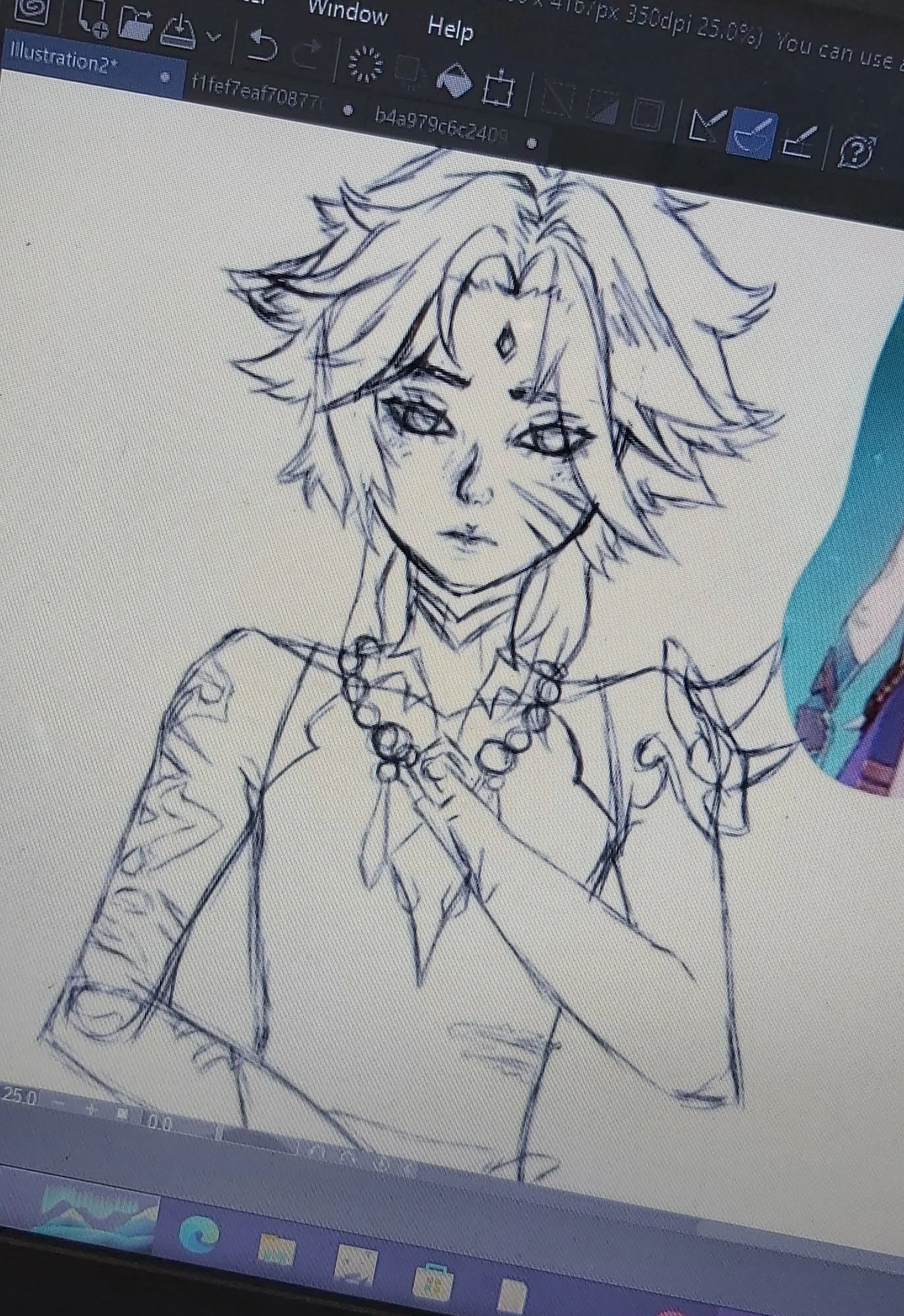 "Alatus Nemeseos" ~ Xiao Fanart contest submission Genshin Impact | HoYoLAB