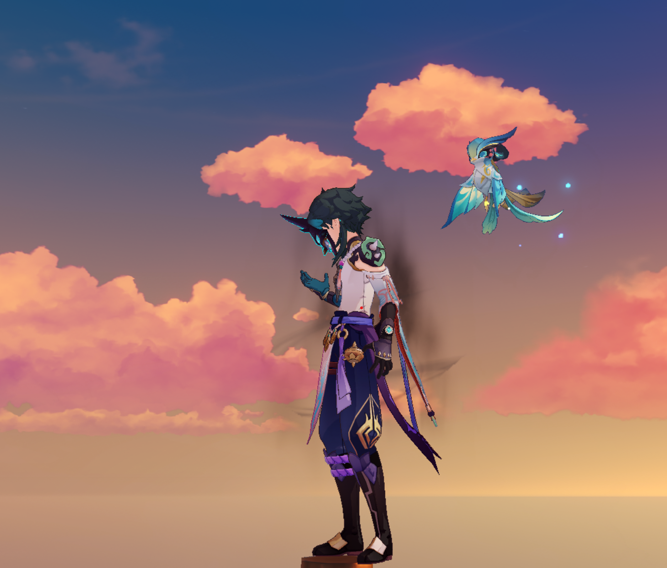 xiao lantern rite and sunset! Genshin Impact | HoYoLAB