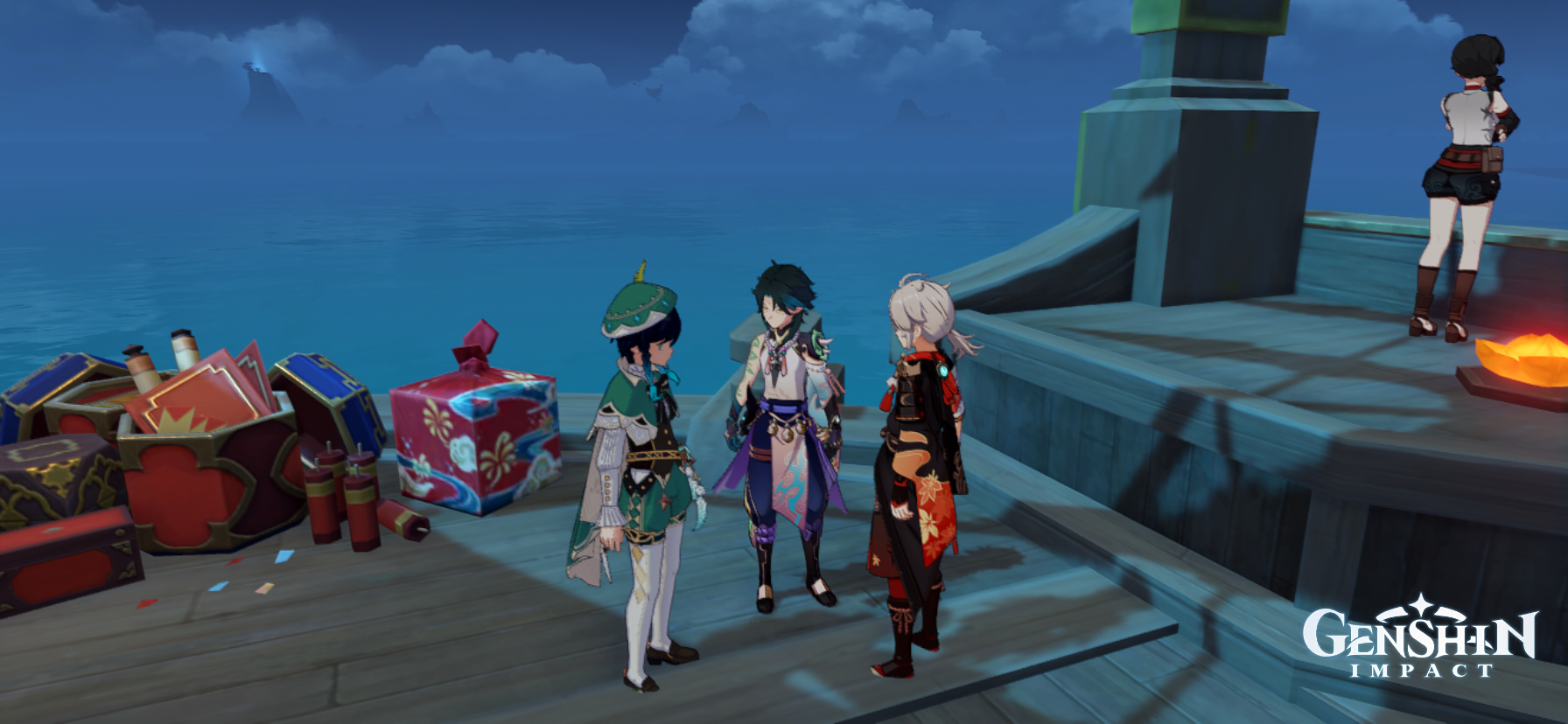 Chilling with the homies Genshin Impact | HoYoLAB