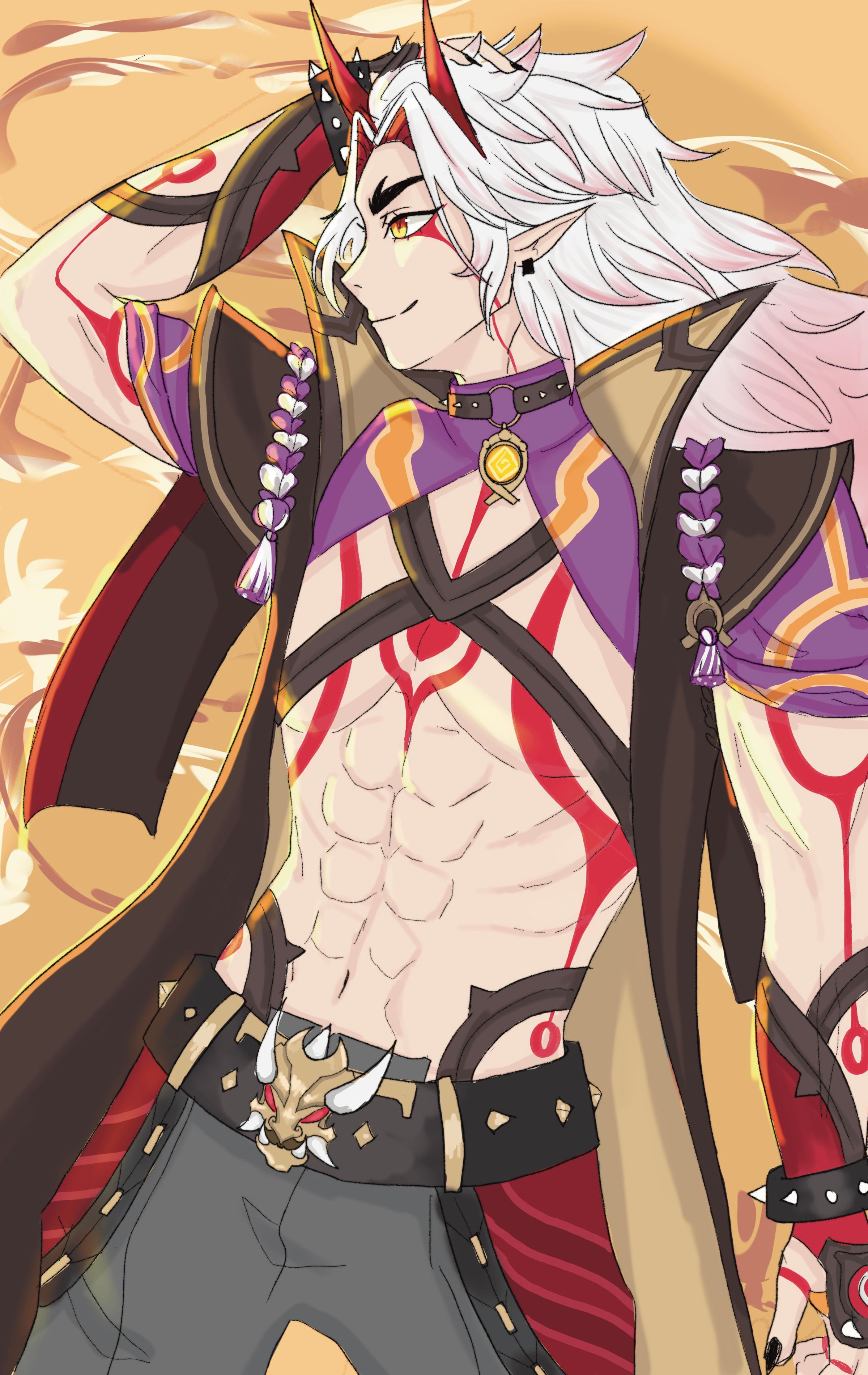 Arataki itto the one and oni Genshin Impact | HoYoLAB