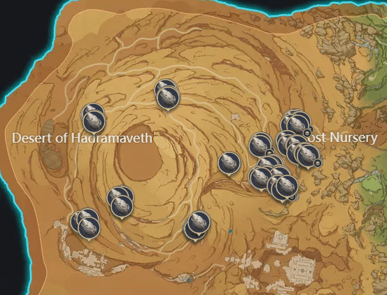 Sand grease pupa locations! Genshin Impact | HoYoLAB