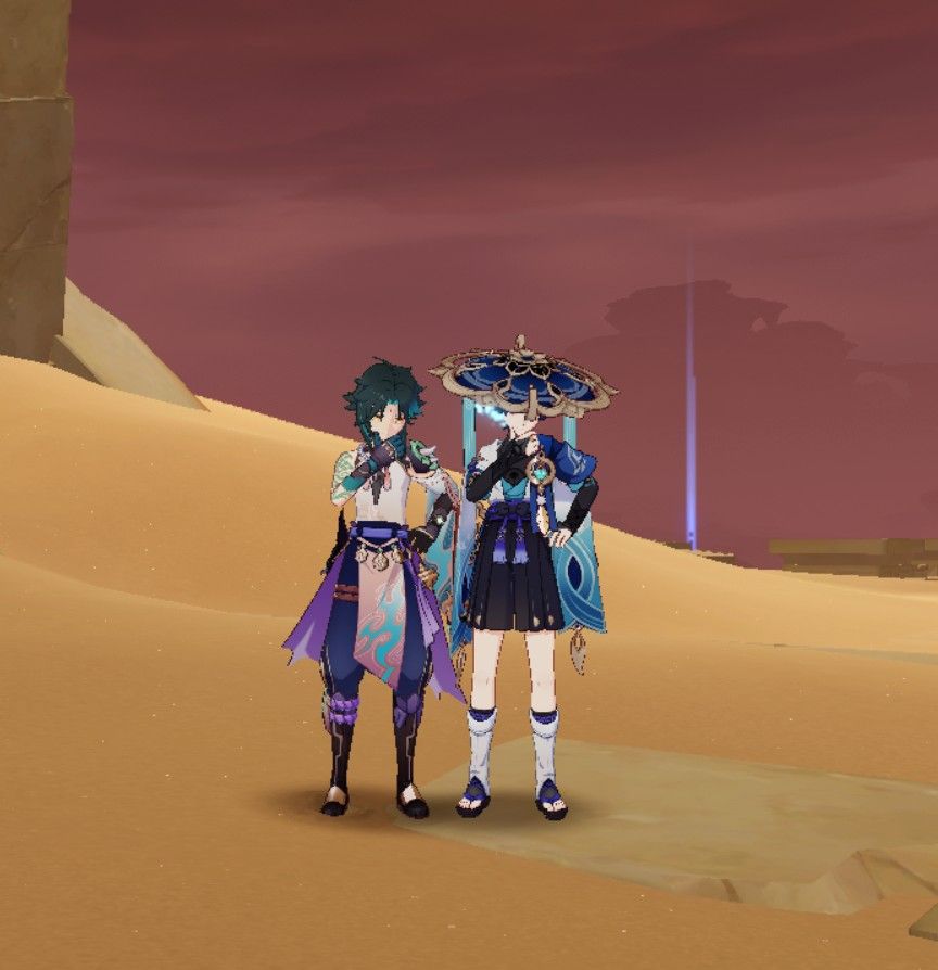 The most wonderful photo session with my brother Genshin Impact | HoYoLAB