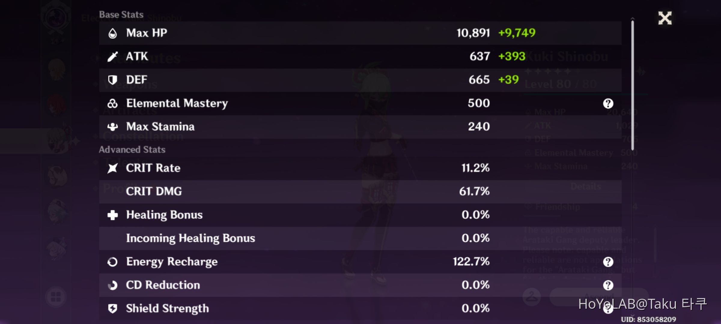 kuki shinobu build Genshin Impact | HoYoLAB
